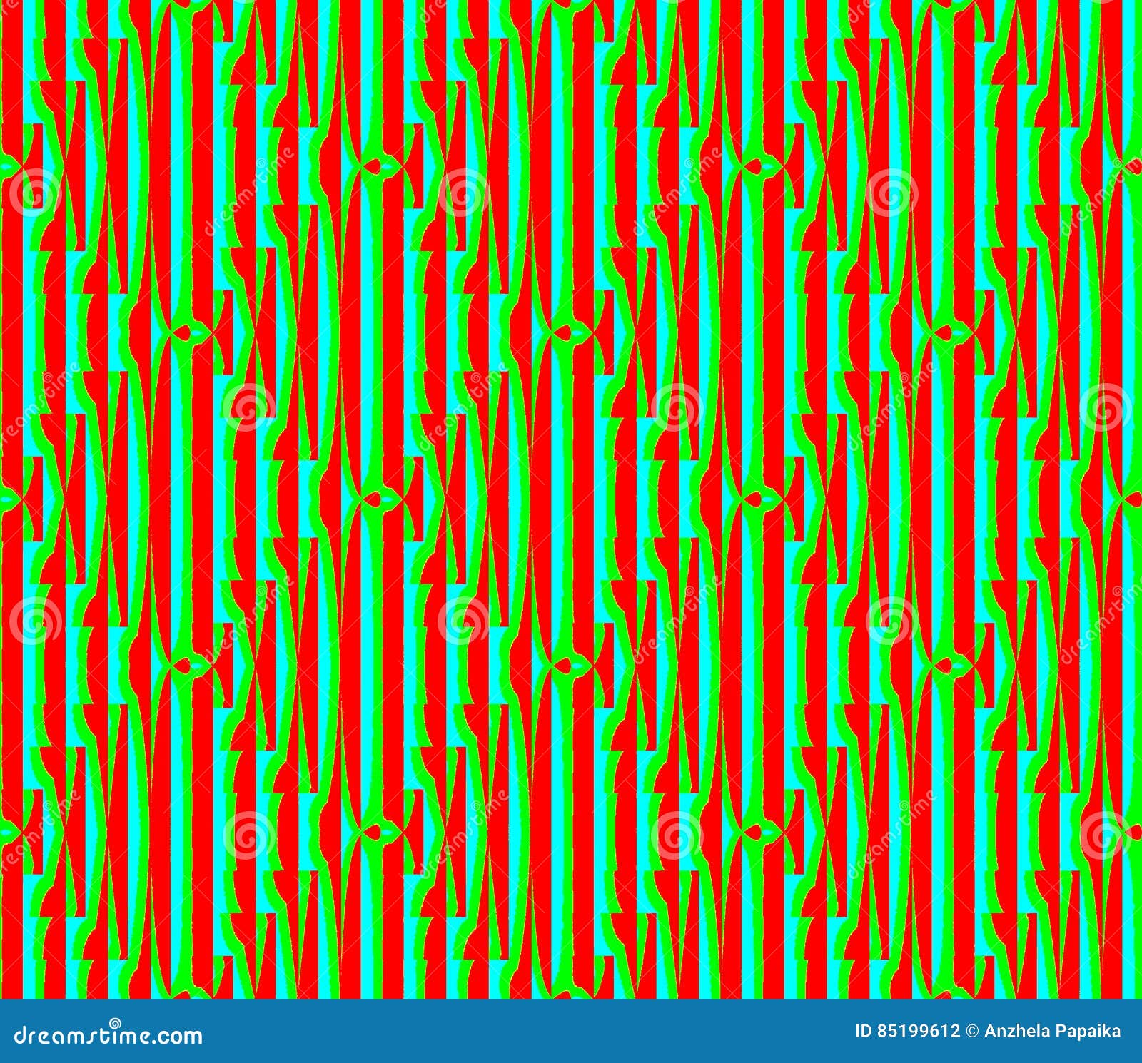 Abstract Seamless Blue and Red and Green Lines and Squares Stock ...