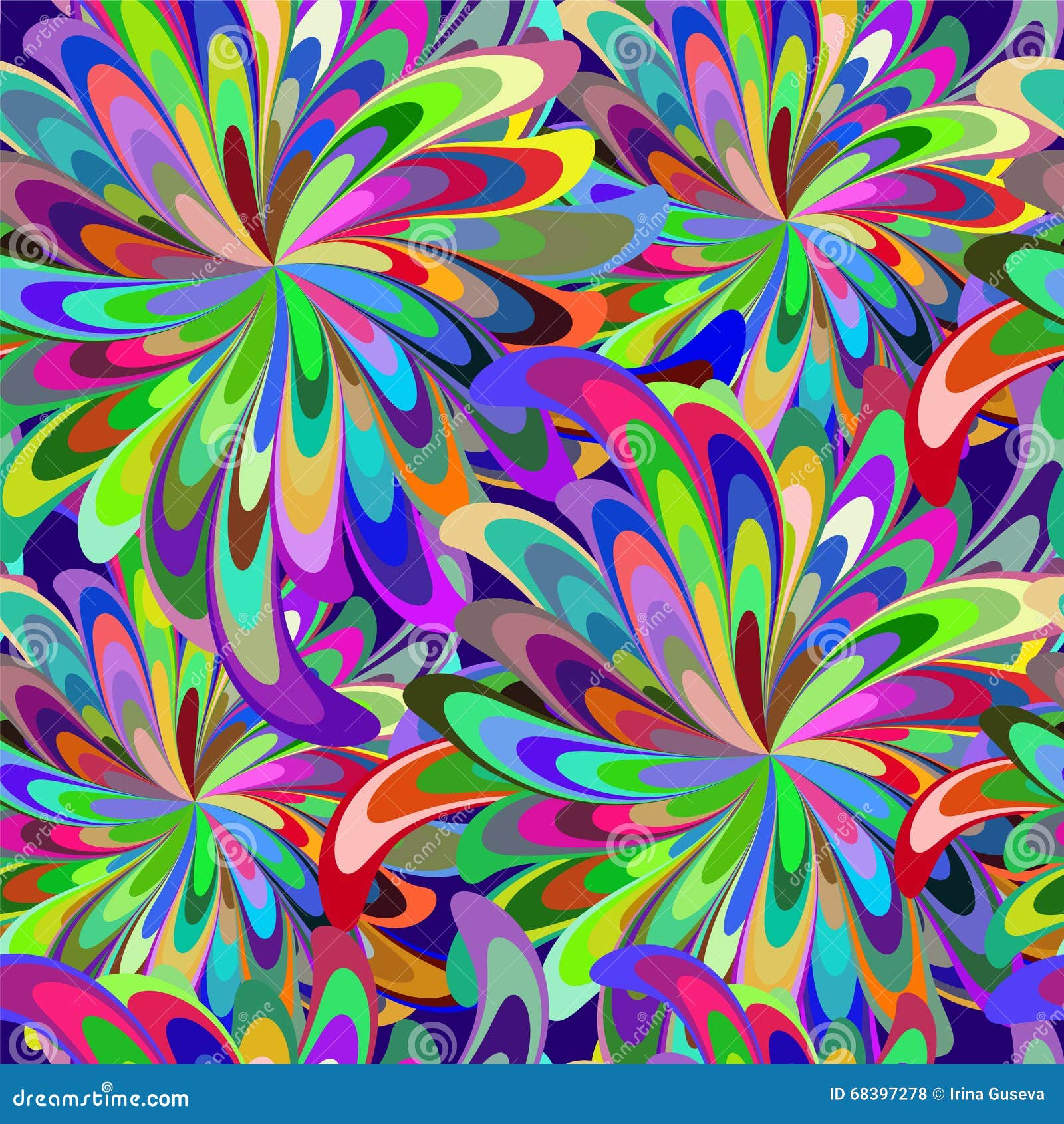 Abstract Seamless Carnival Patern Stock Vector - Illustration of ...