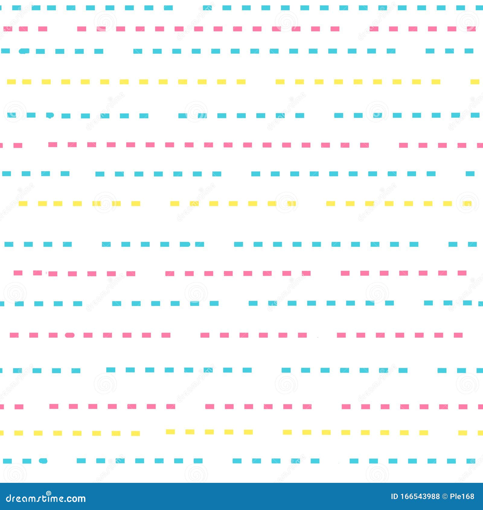 Abstract Seamless Colorful Dashed Line. Stock Illustration ... Abstract Seamless Colorful Dashed Line. Stock Illustration ...