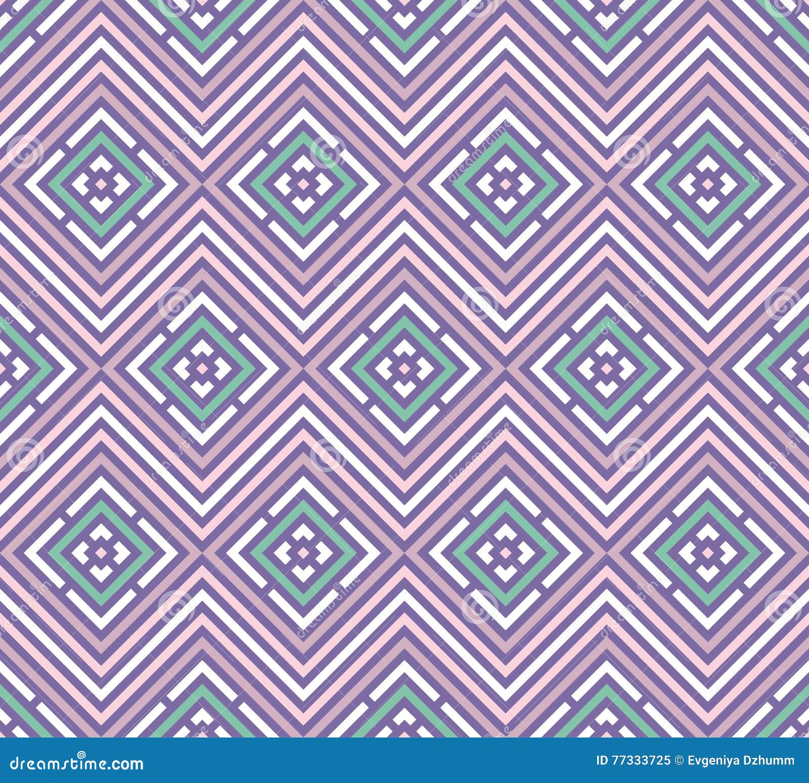 Abstract Seamless Colorful Pattern. Modern Stylish Background with ...