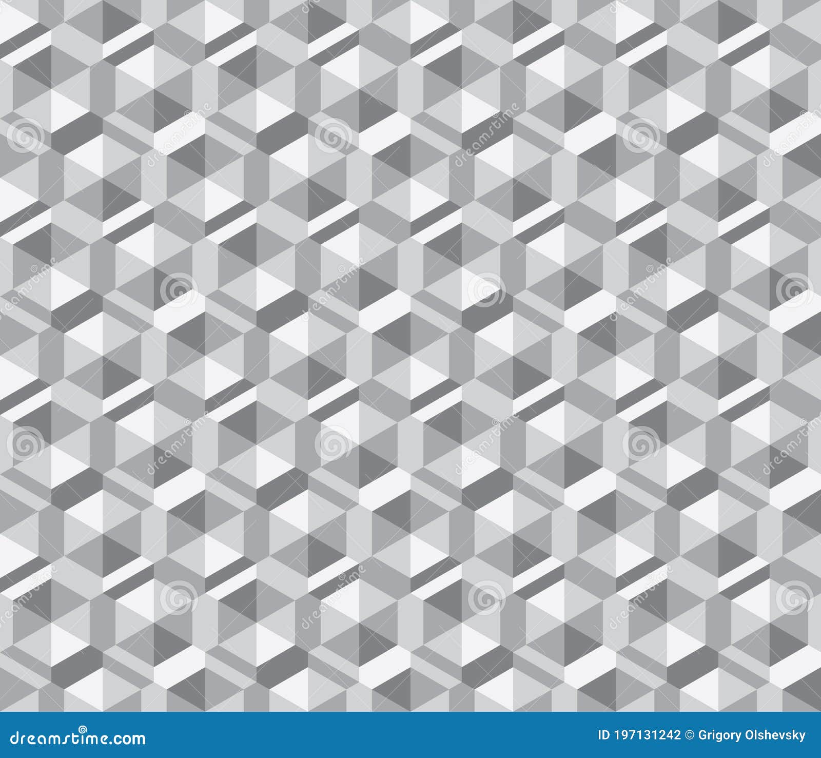 Abstract Seamless Cubes Background Stock Vector - Illustration of ...