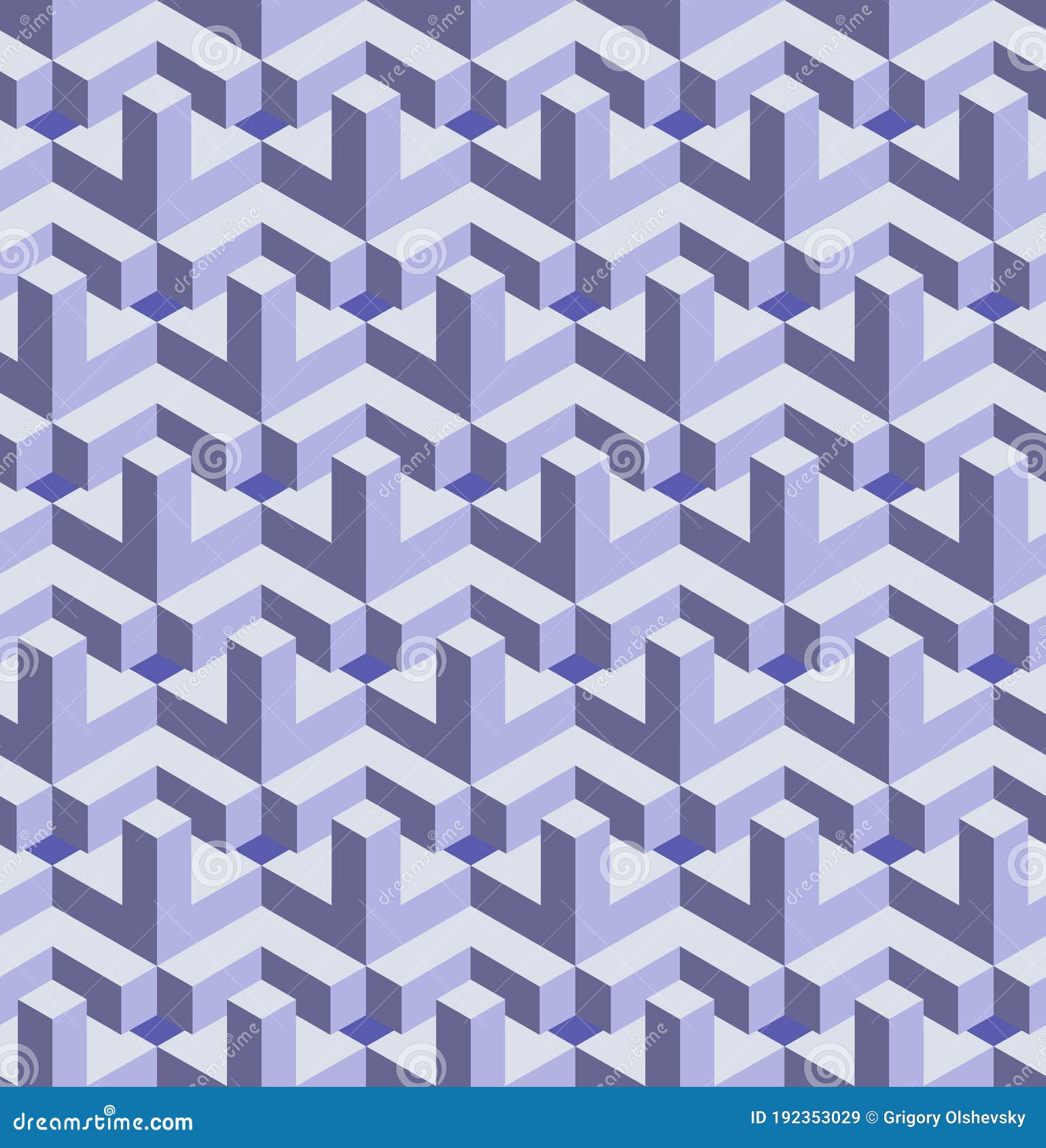 Abstract Seamless Cubes Background Stock Vector - Illustration of ...