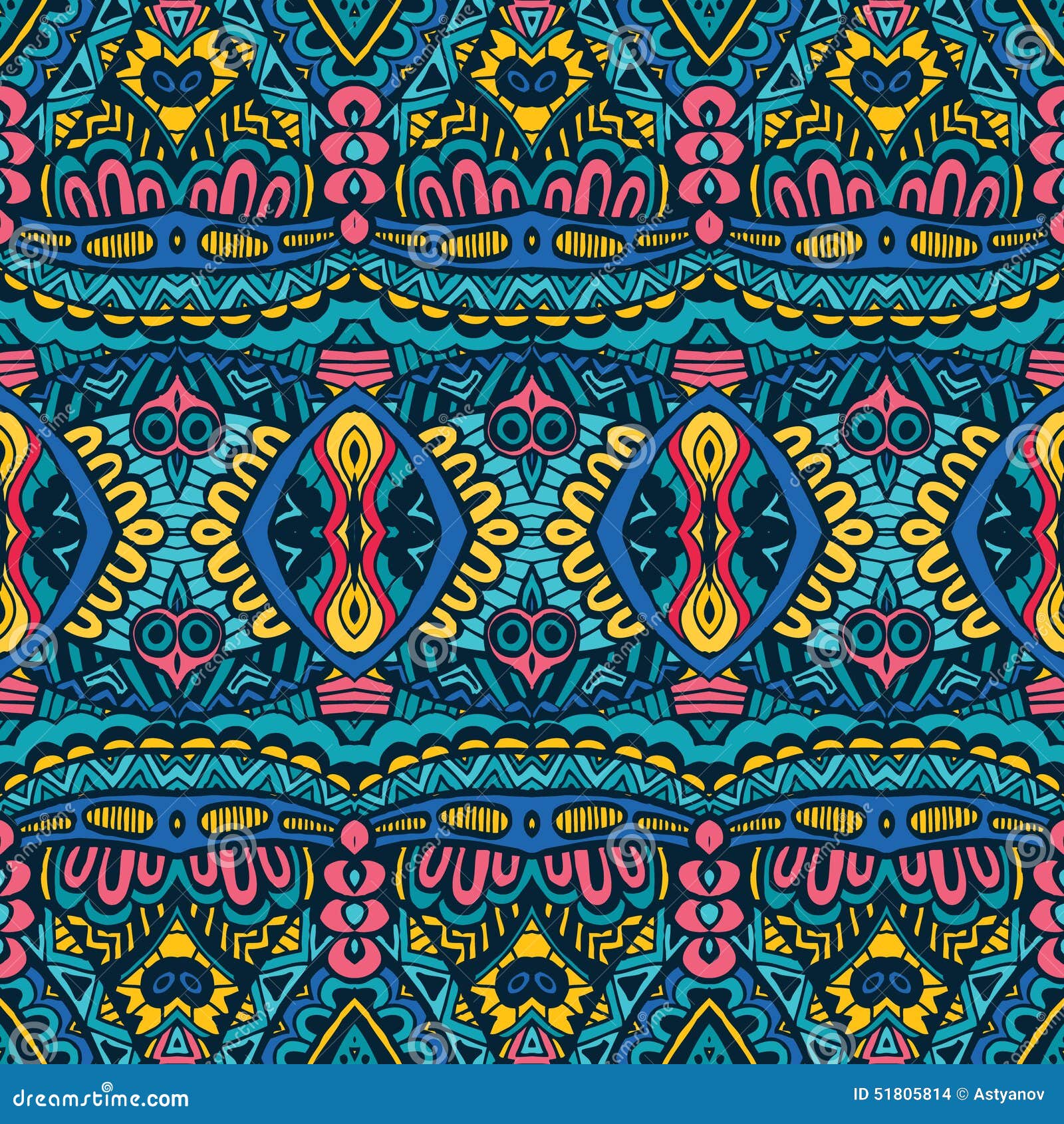 Abstract Seamless Festive Pattern Background Stock Vector ...