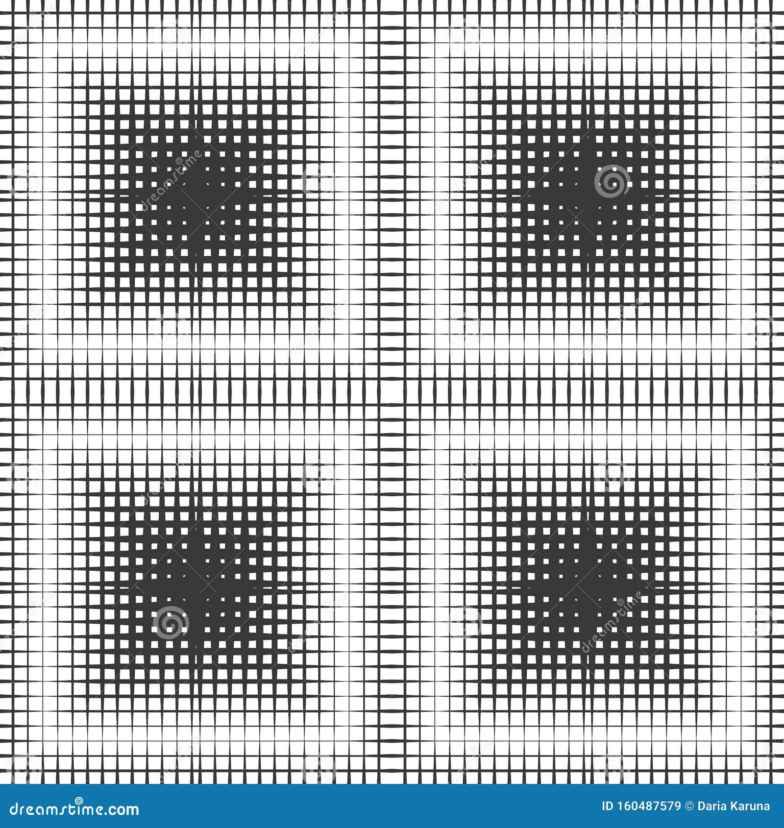 Abstract Seamless Geometric Pattern. a Fading Array of Many Shapes ...