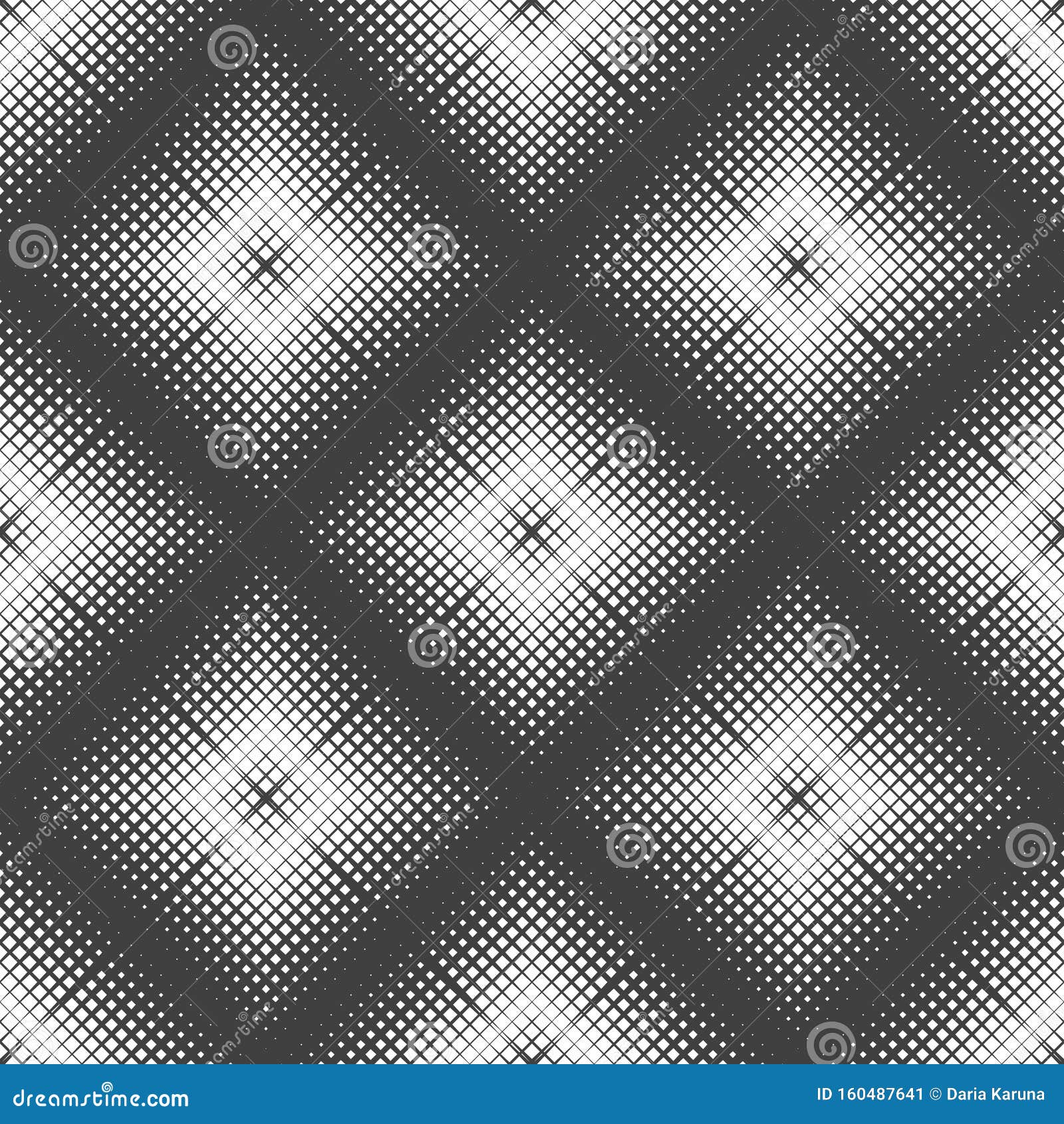 Abstract Seamless Geometric Pattern. a Fading Array of Many Shapes ...