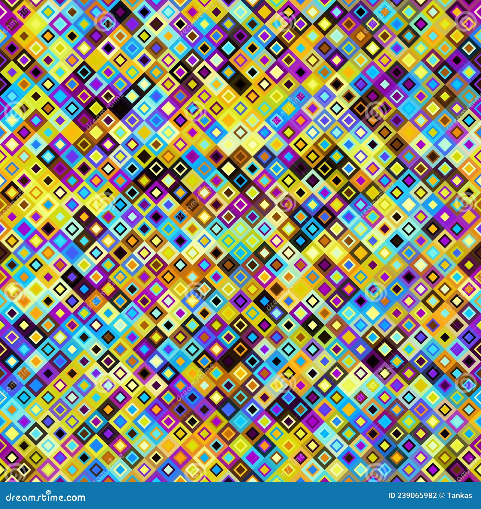 Geometric Abstract Pattern Moire Overlay Style. Stock Vector ...