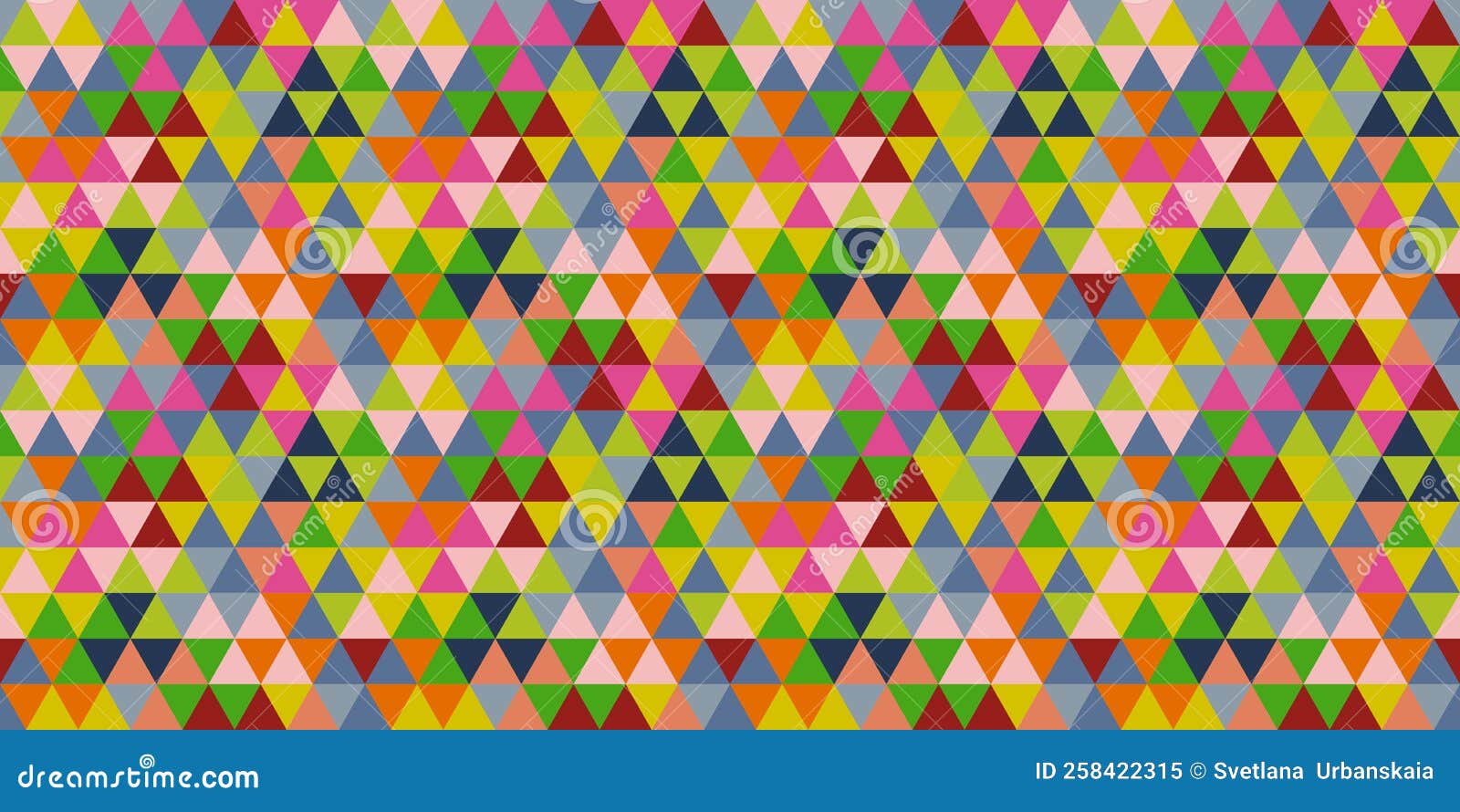Abstract Seamless Geometric Pattern. Seamless Pattern with Triangles ...