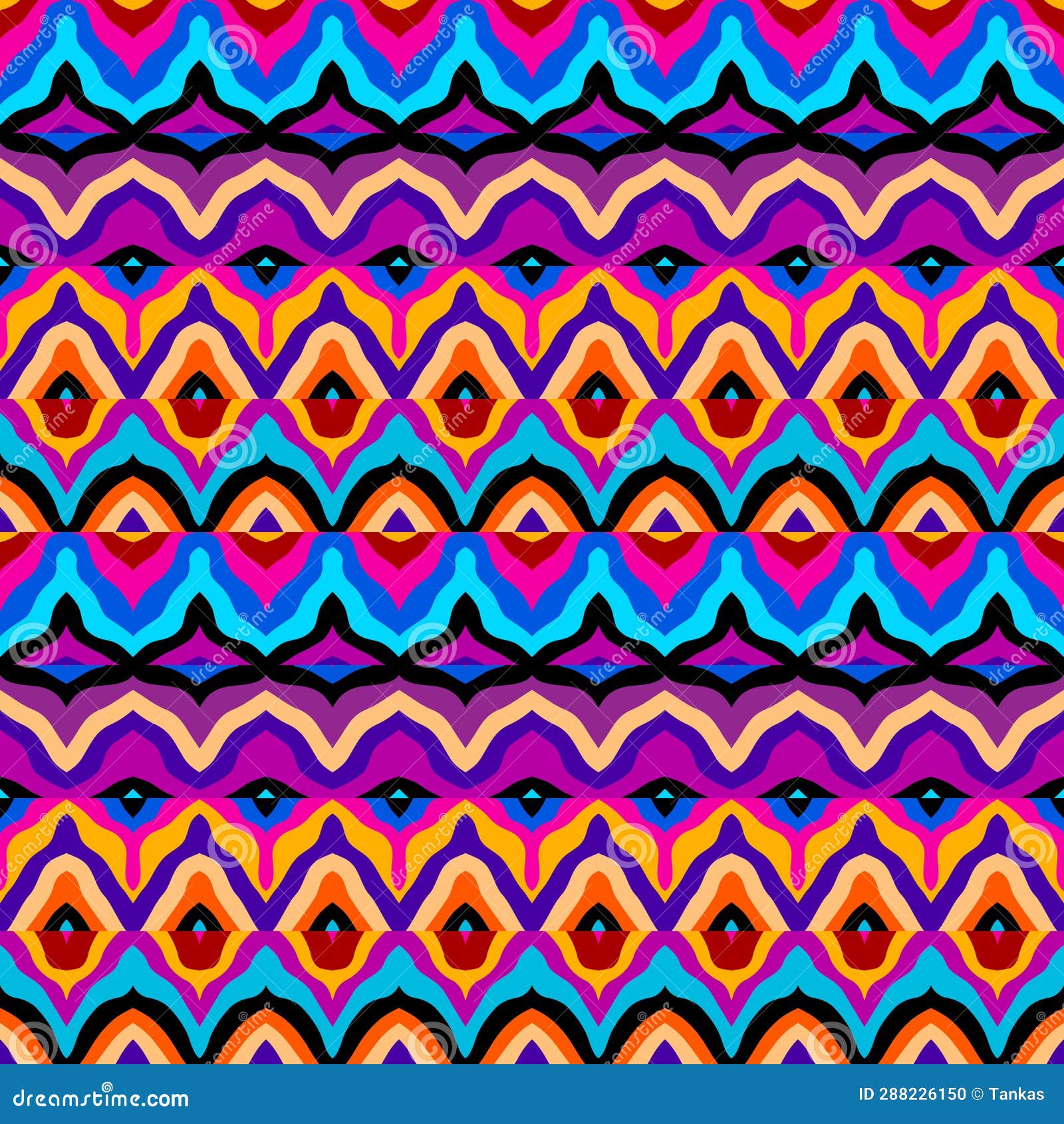 Abstract Seamless Geometric Pattern. Geometric Vector Image. Symmetric ...