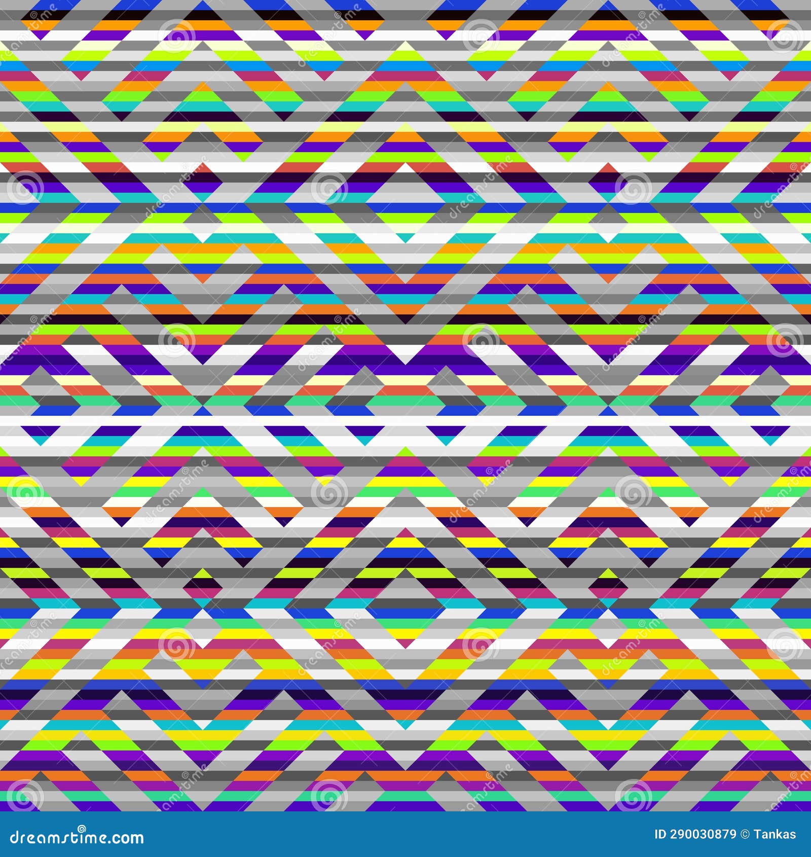 Abstract Seamless Geometric Pattern. Geometric Vector Image. Symmetric ...