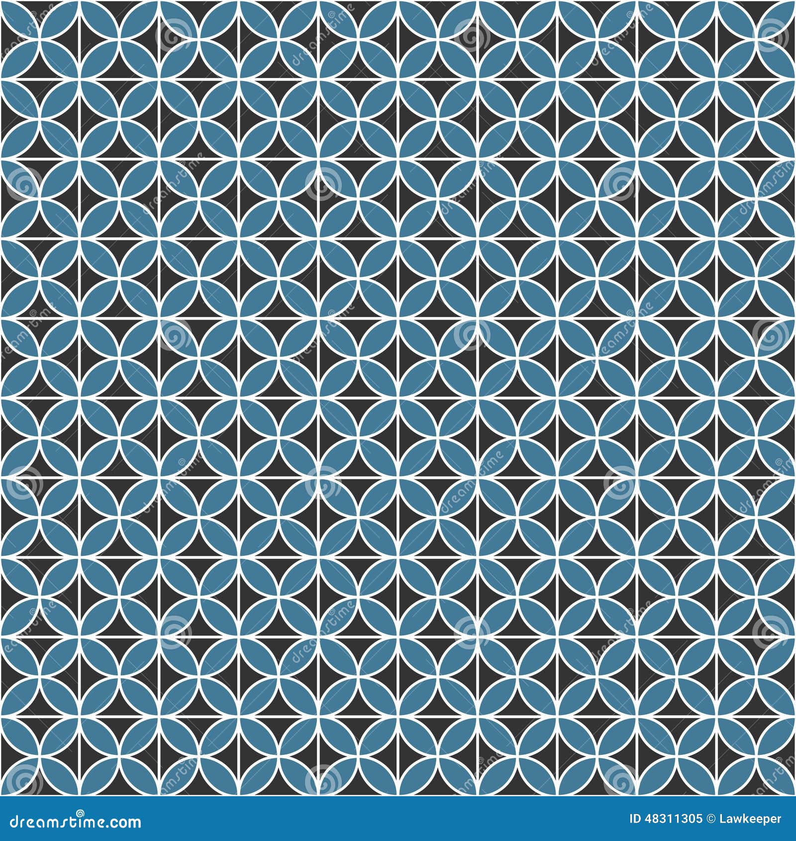 Abstract Seamless Geometric Wallpaper Pattern Stock Vector ...