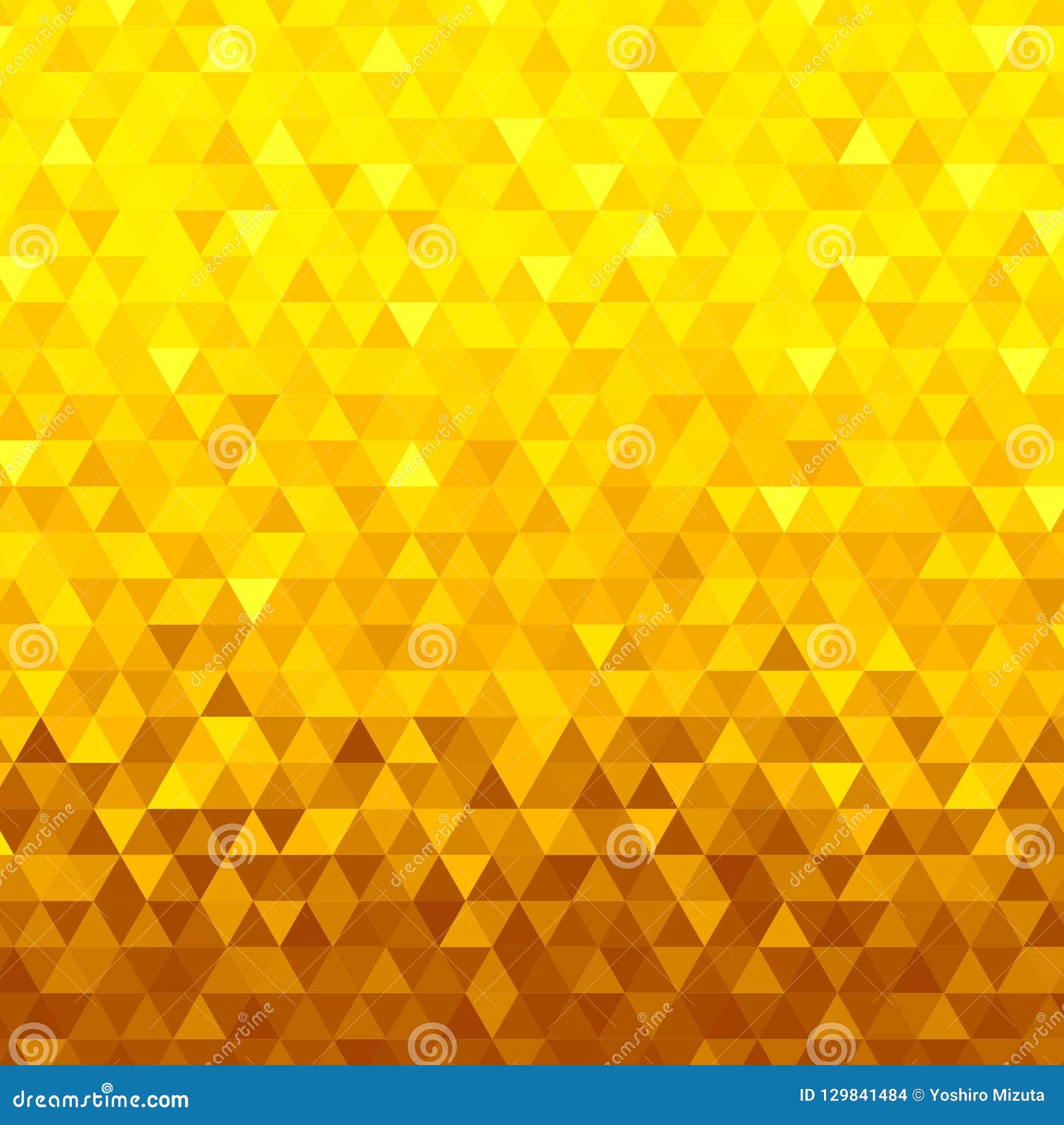 Abstract Seamless Gold Background from Gold Triangles Stock Vector ...