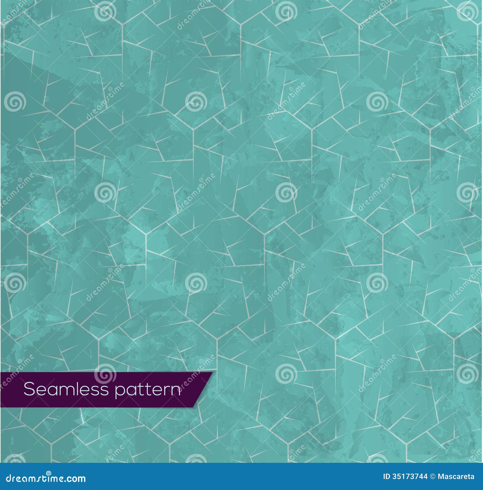 Abstract Seamless Icy-blue Pattern Stock Vector - Illustration of happy ...