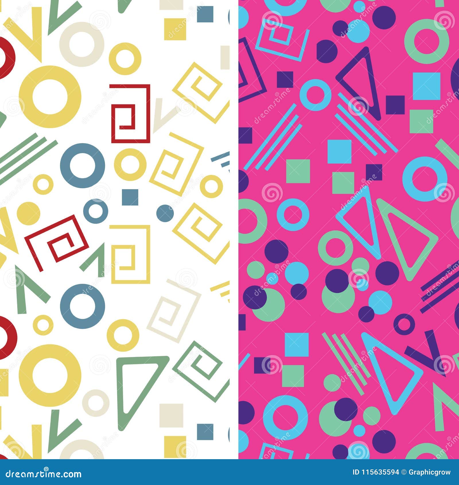 Abstract Seamless Industrial Pattern Stock Vector - Illustration of ...