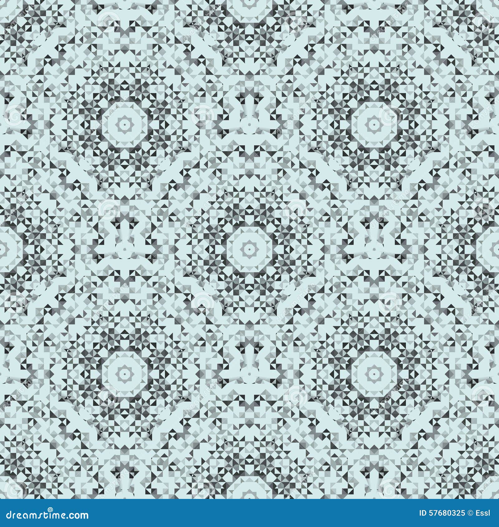 Abstract Seamless Light Geometric Vector Pattern Stock Vector ...