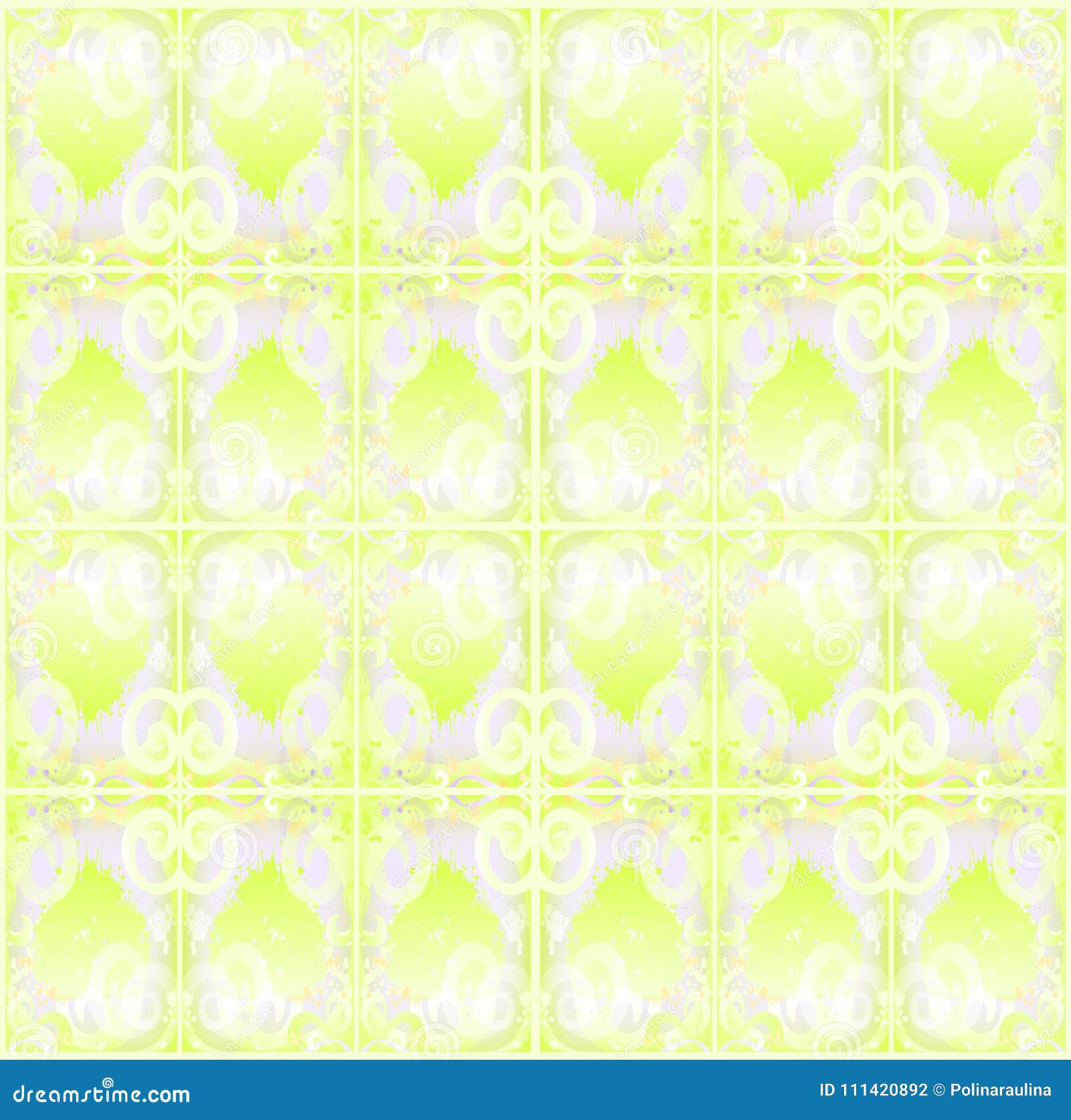 Abstract Seamless Light Green Pattern for Textiles Stock Illustration ...