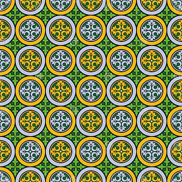 Abstract Seamless Medieval Cross Pattern Stock Vector - Illustration of ...