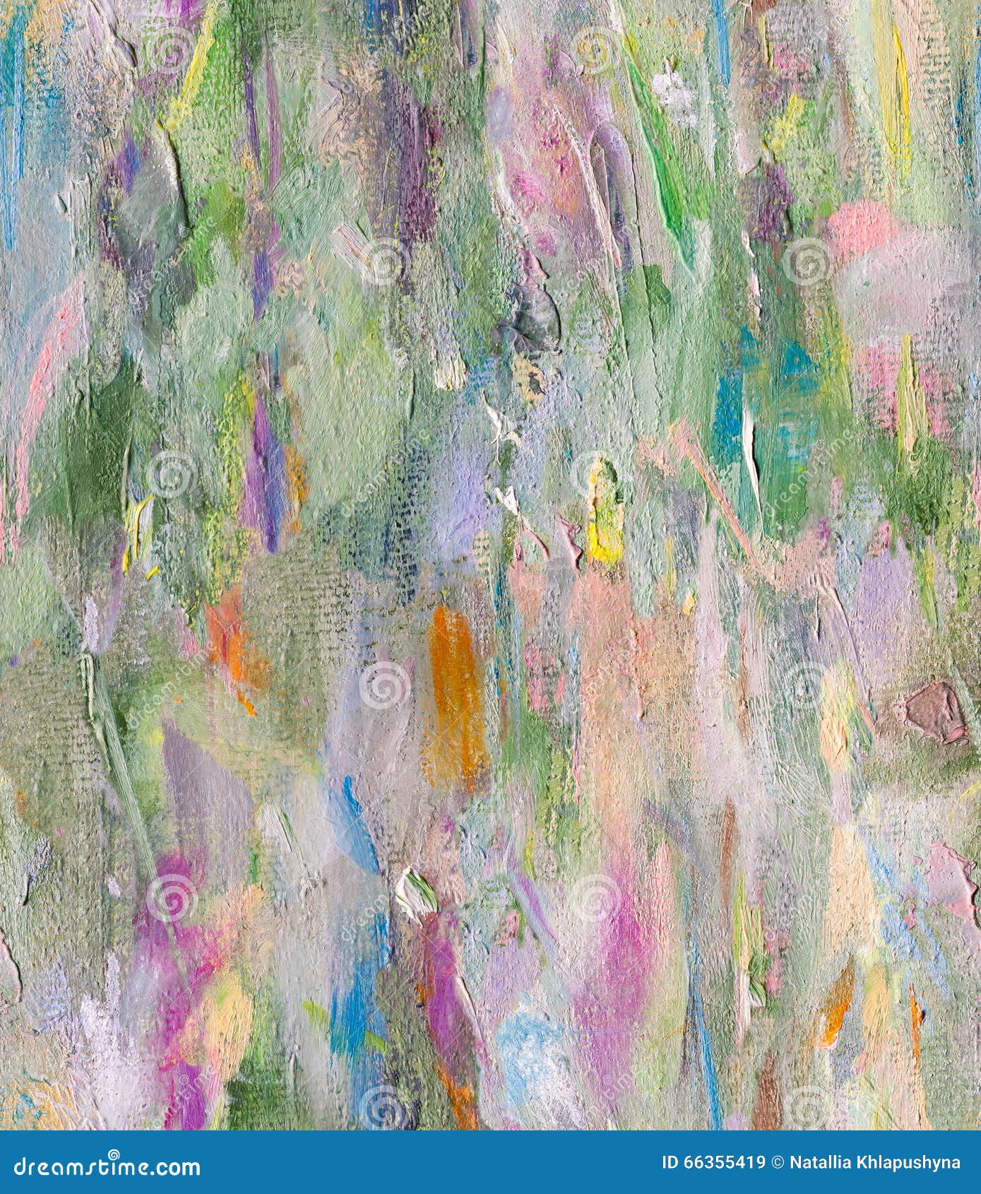 Abstract Seamless Oil Paint Pattern Stock Illustration - Illustration ...