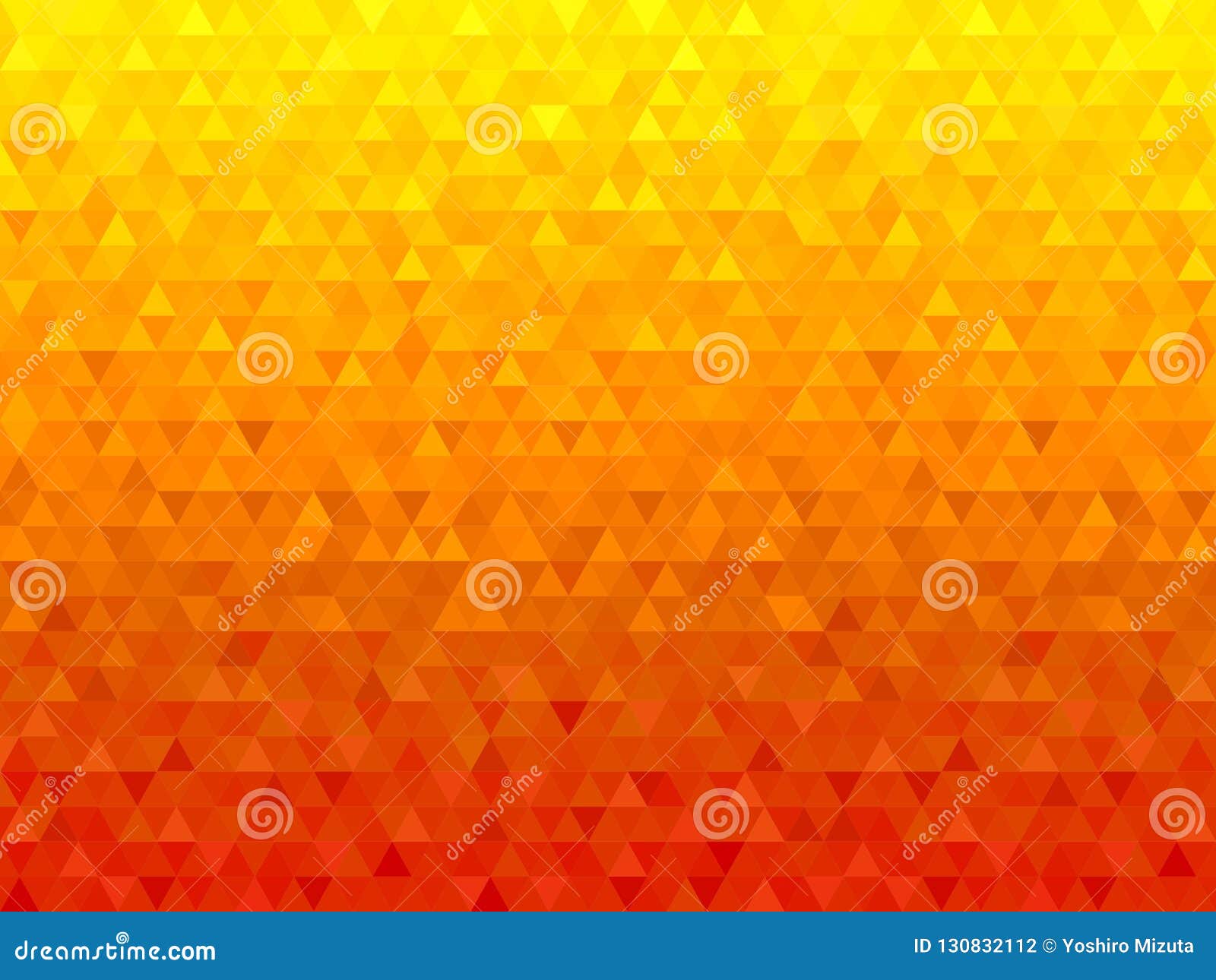 Abstract Seamless Orange Background from Orange Triangles Stock Vector ...
