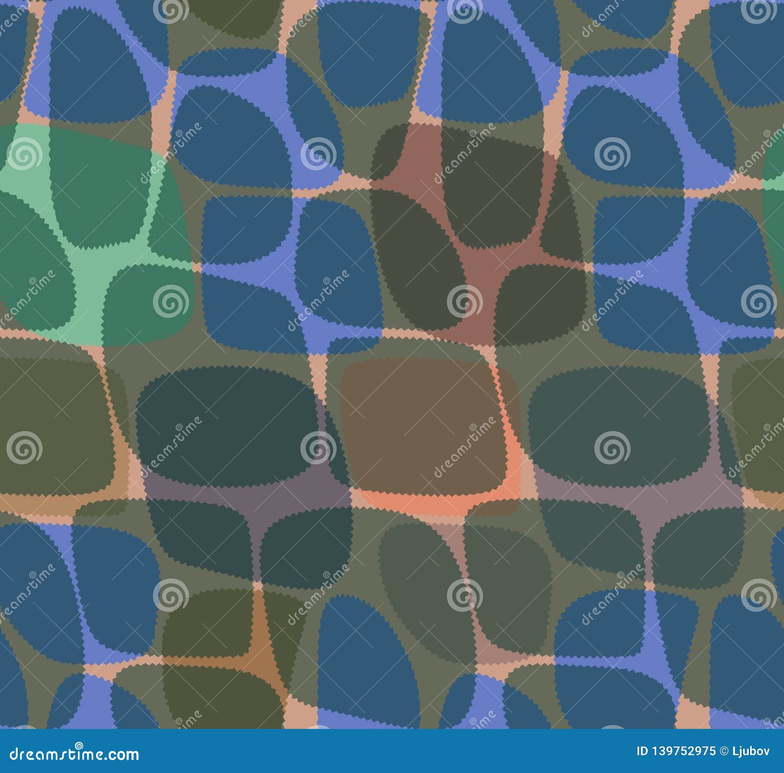 Abstract Seamless Patchwork Pattern with Transparent Patches in Vector ...