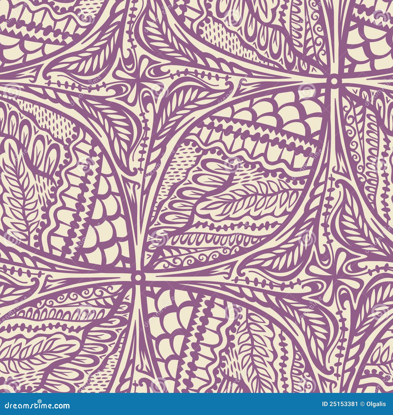 Abstract seamless pattern stock illustration. Illustration of fabric ...