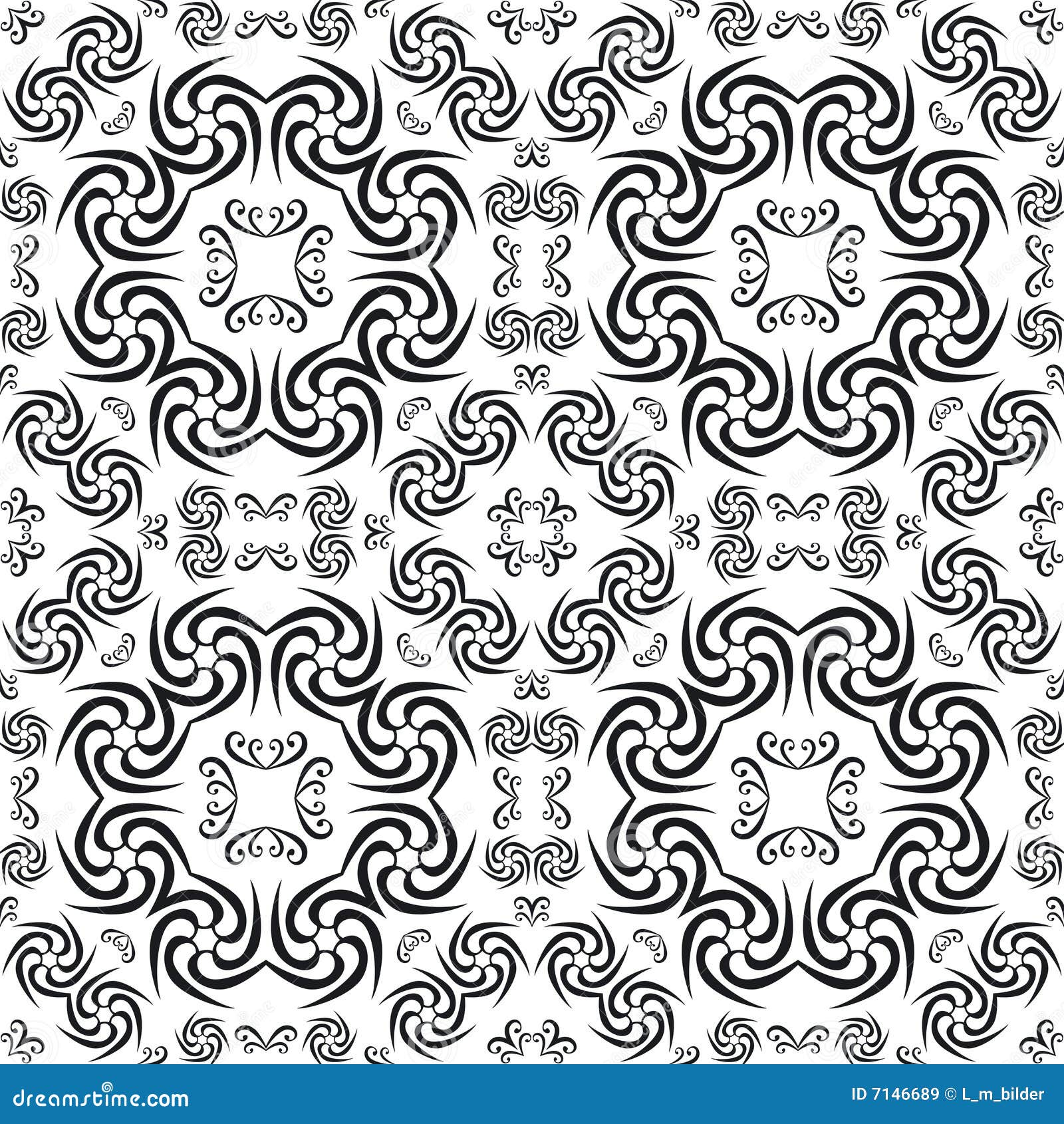 Abstract seamless pattern stock vector. Illustration of fashion - 7146689