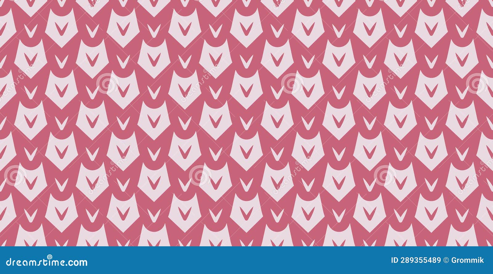Abstract Seamless Pattern Of Arbitrary Lines And Shapes Stock Vector
