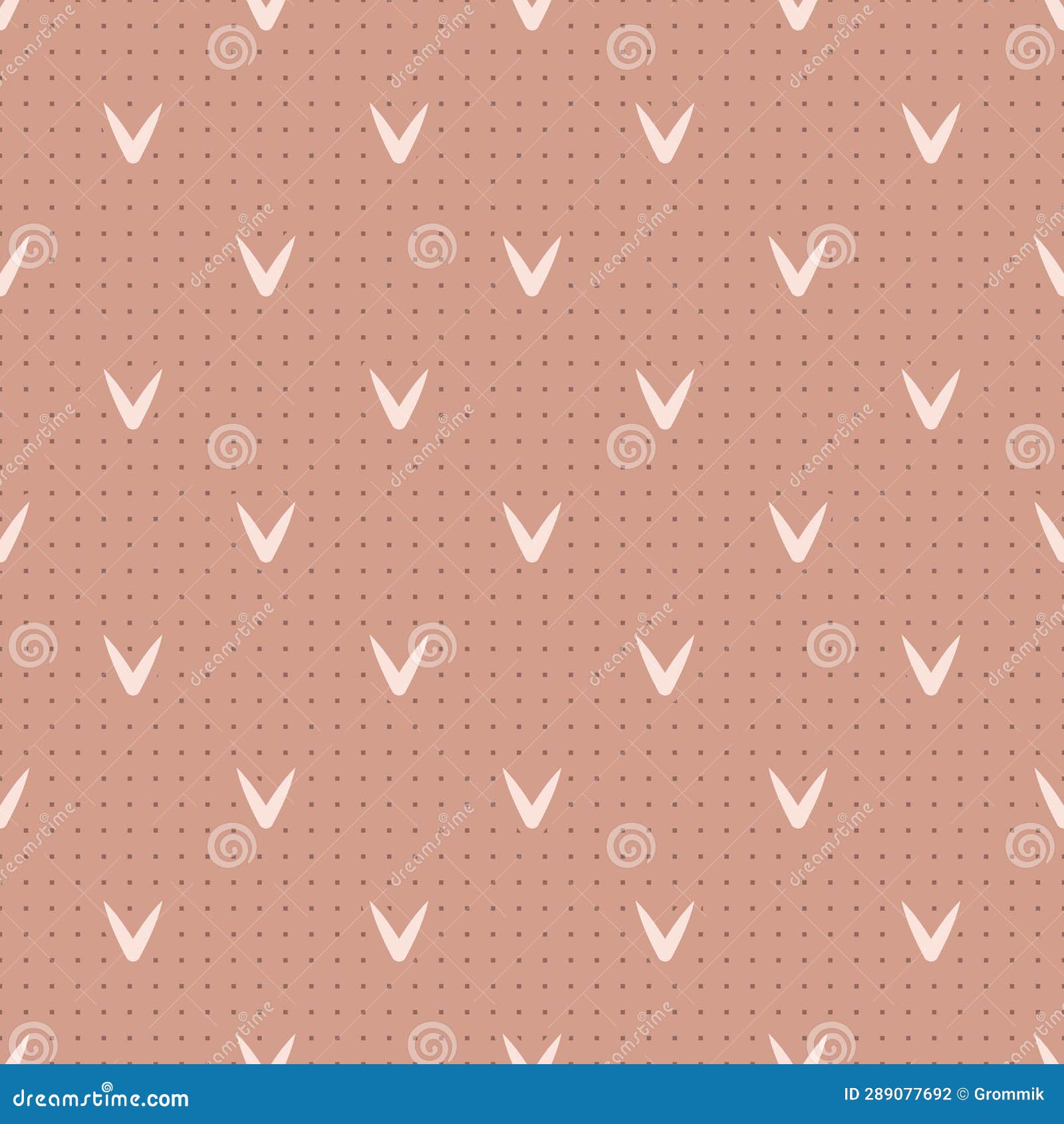 Abstract Seamless Pattern Of Arbitrary Lines And Shapes Stock Vector