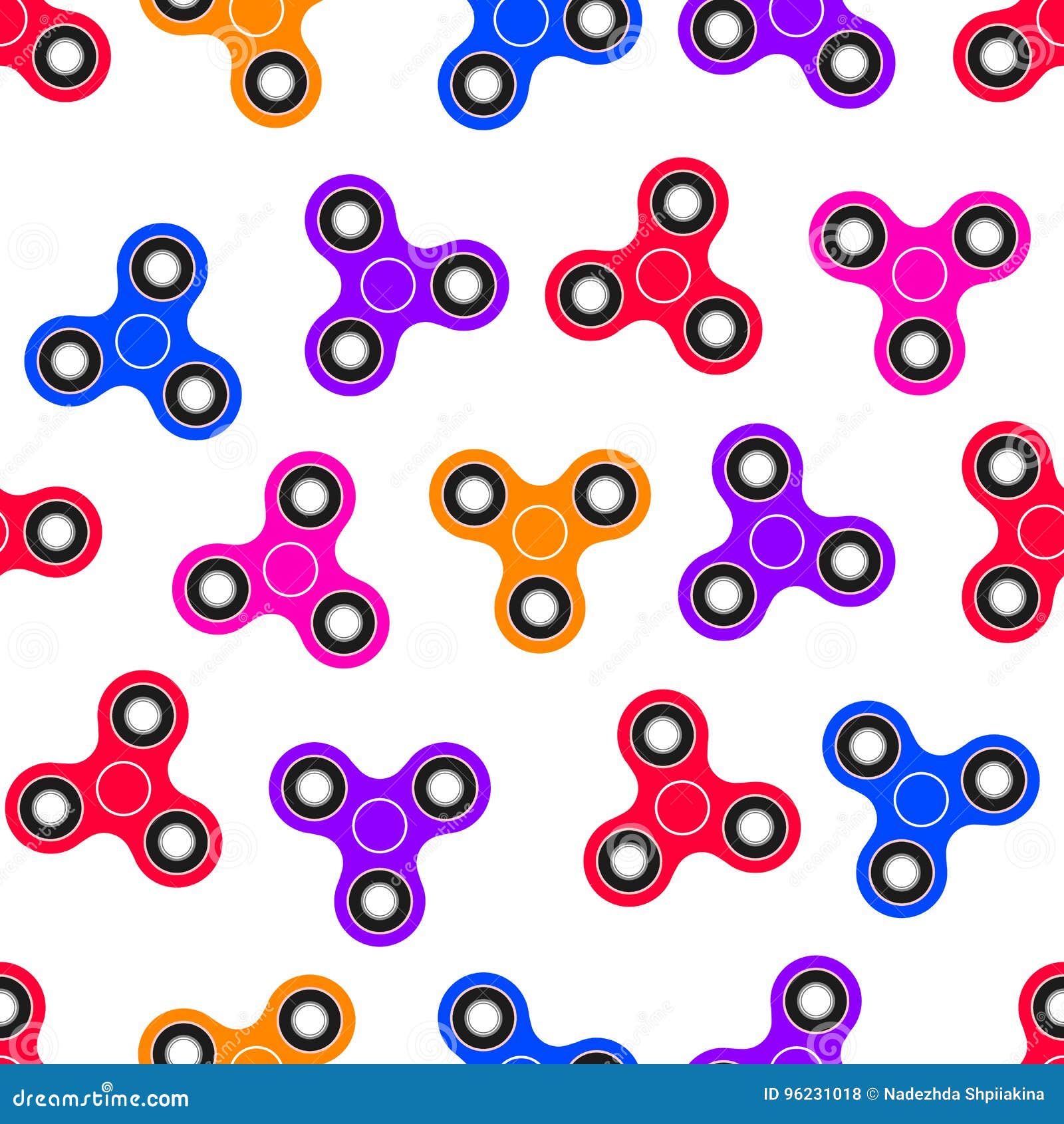 Abstract Seamless Pattern Background Made of Repeat Color Hand F Stock ...