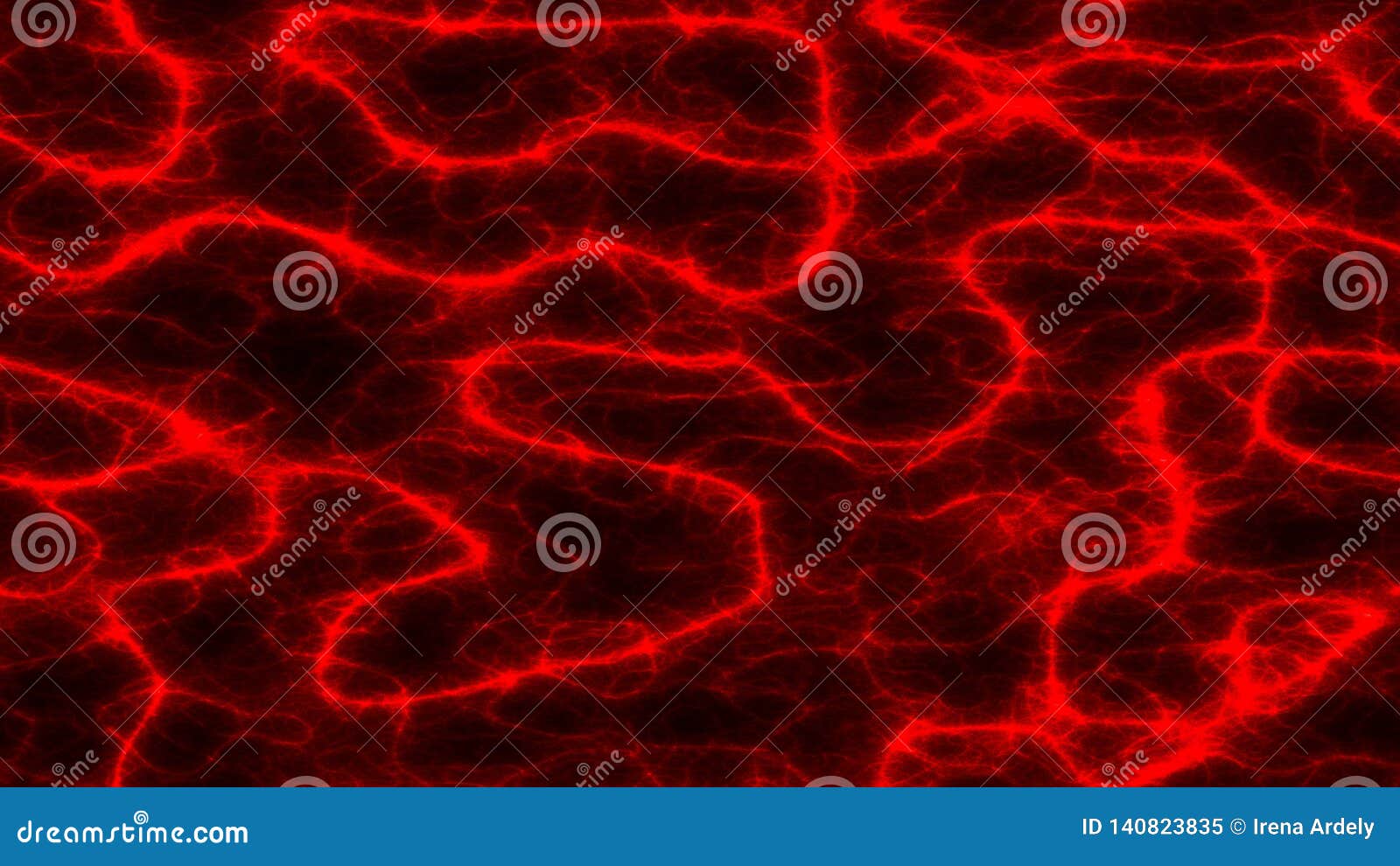 Abstract Seamless Pattern Background - Neon Lighting Red Colored Rays ...