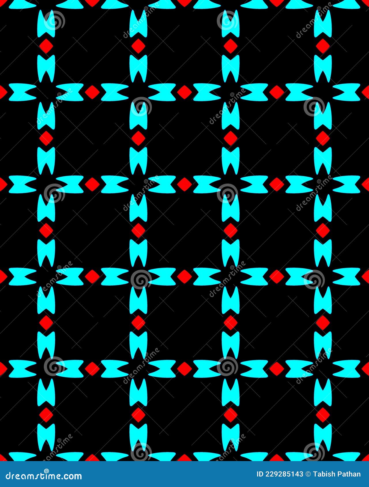 Abstract Seamless Pattern. Cloth Design, Wallpaper Stock Illustration ...