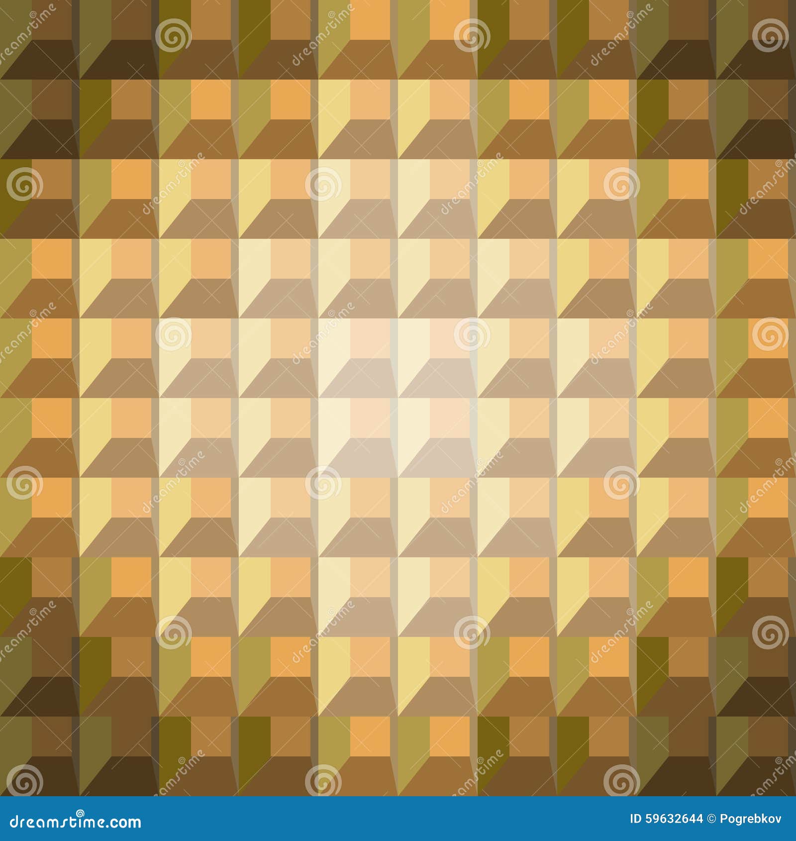 Abstract Seamless Pattern of Colored Blocks Stock Vector - Illustration ...