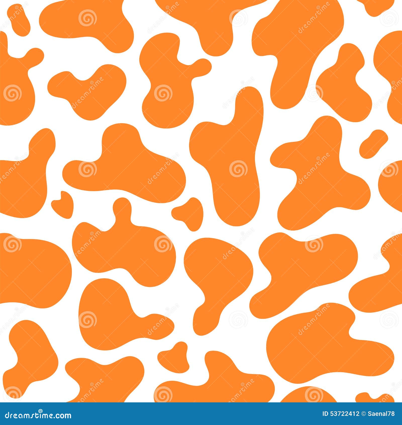 Abstract Seamless Pattern. Cow Background Stock Vector - Illustration ...