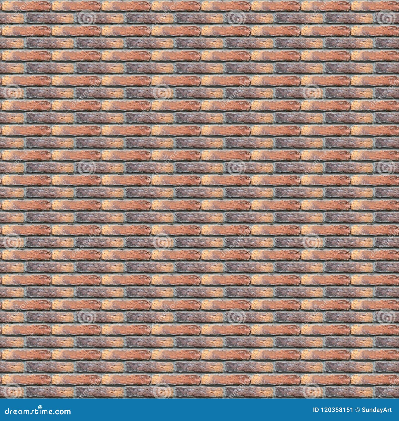 Seamless Photo Texture of Building Wall from Bright Bricks Stock Image ...