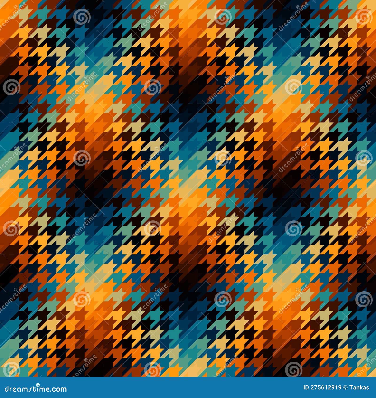 Diagonal Plaid Pattern. Moire Overlapping Effect. Vector Seamless Image ...