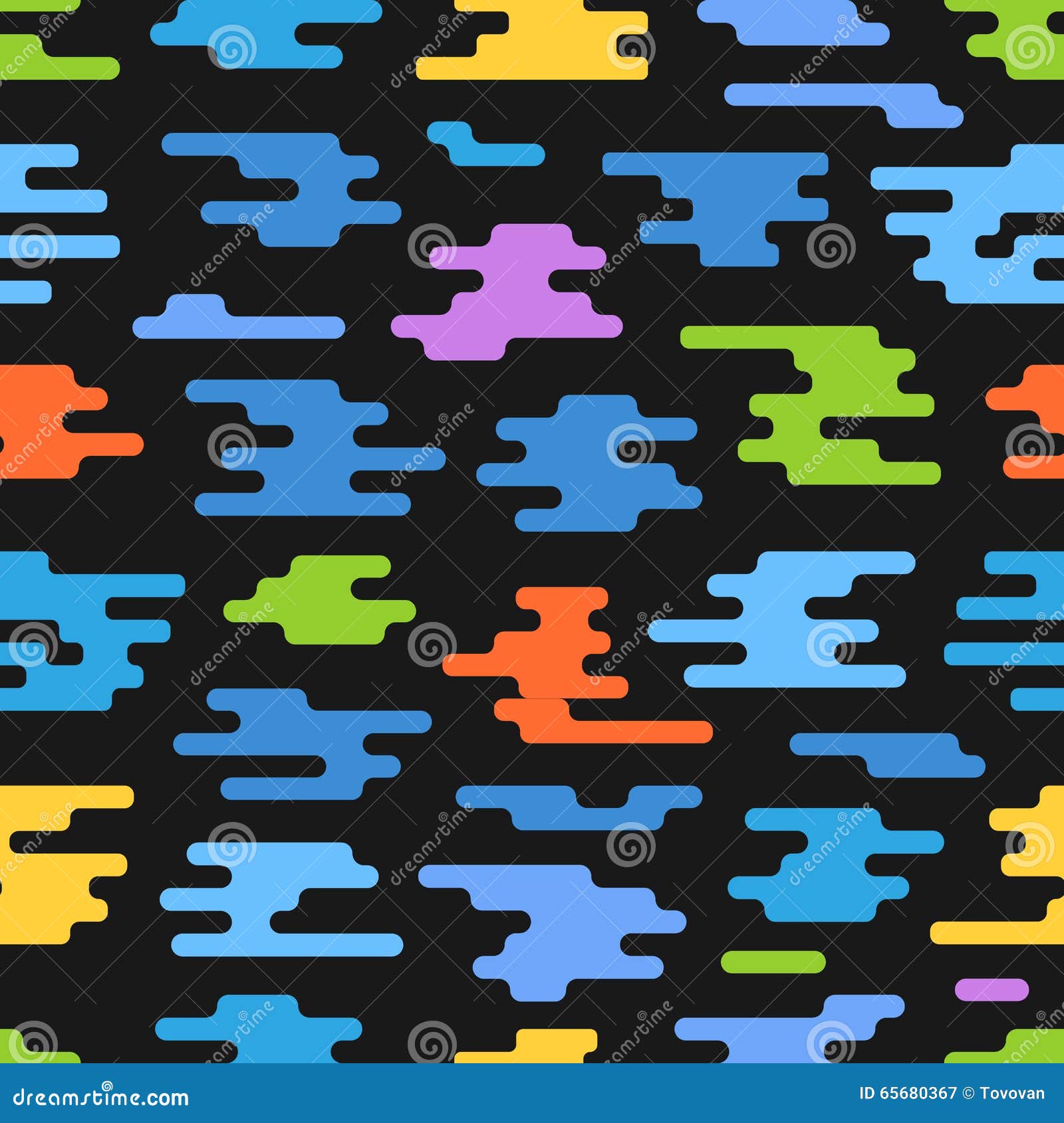 Abstract seamless pattern stock vector. Illustration of vector - 65680367