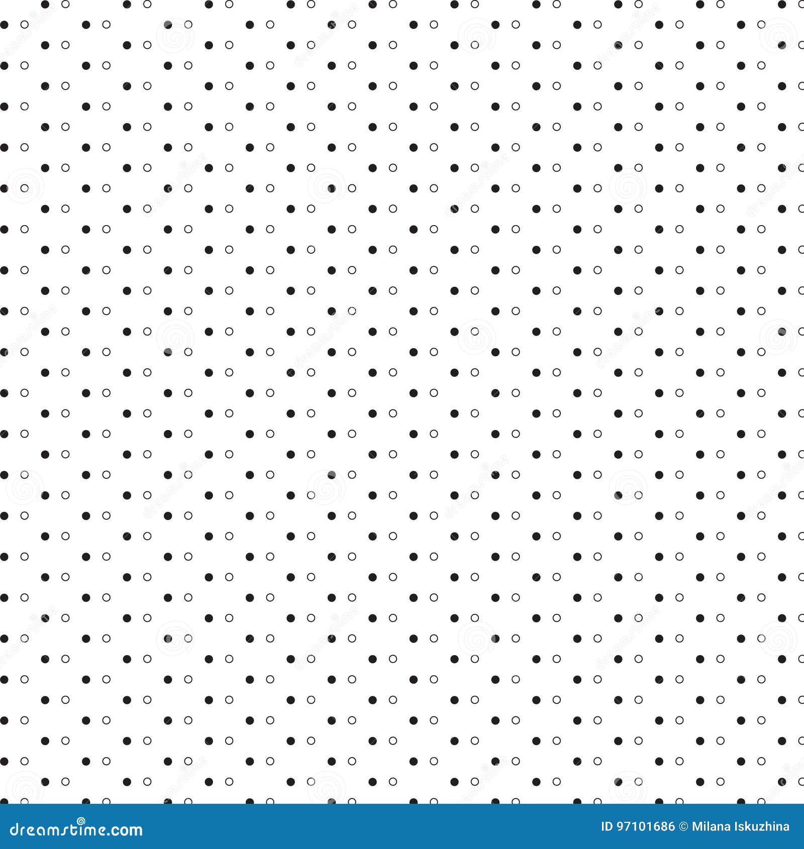 Abstract Seamless Pattern with Dots. Stock Vector - Illustration of ...