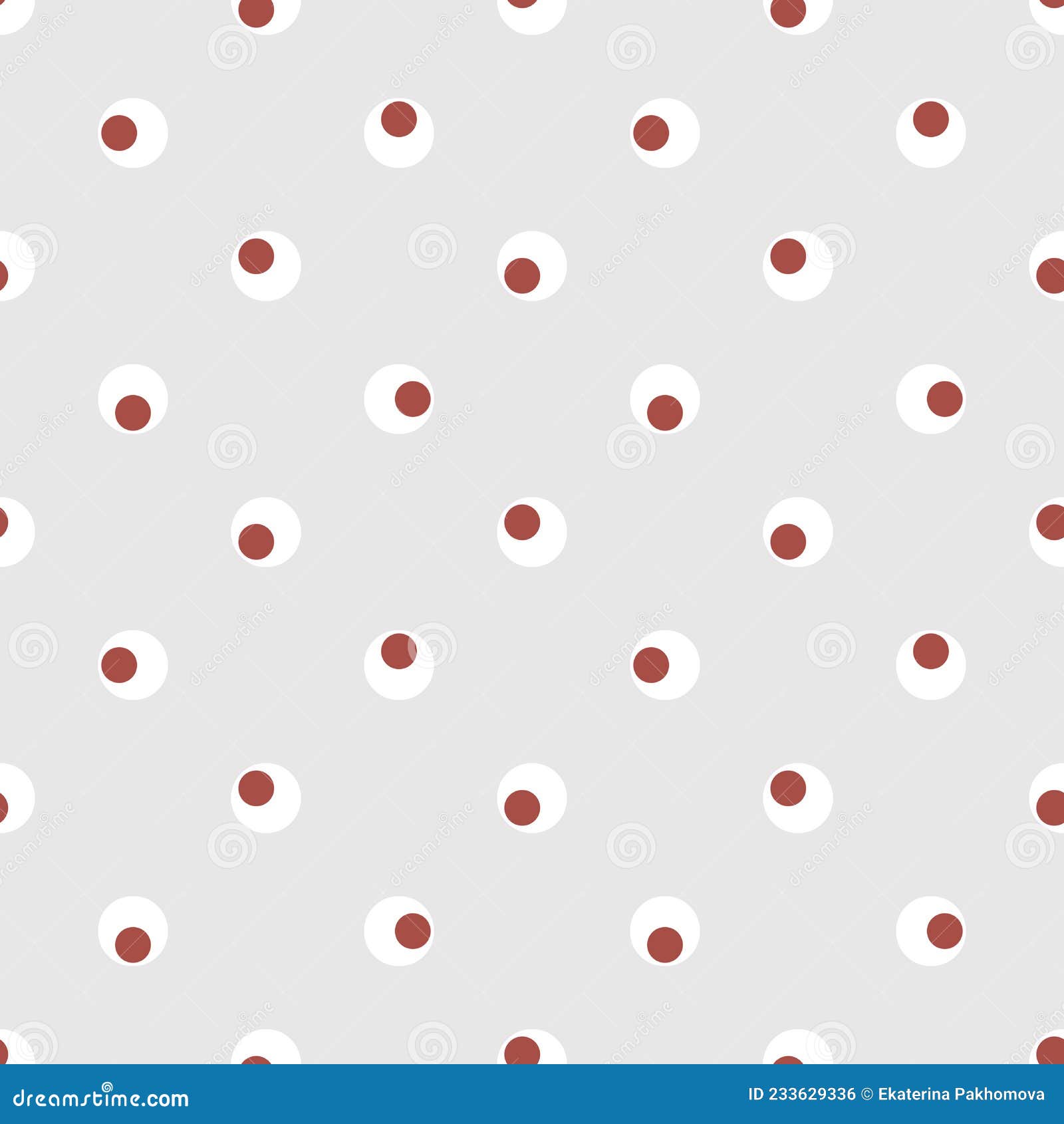 Colorful Abstract Round Geo Seamless Pattern. Stock Vector ...