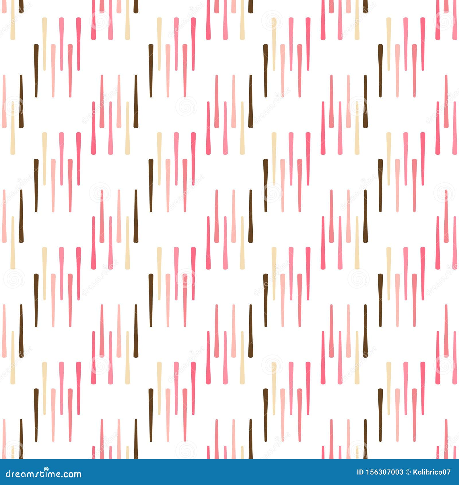 Seamless Pattern. Geometric Stick Shapes Seamless Vector Pattern Stock ...