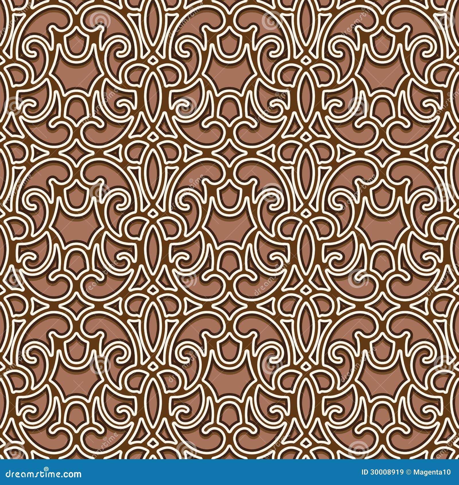 Gold lattice pattern stock vector. Illustration of golden - 30008919