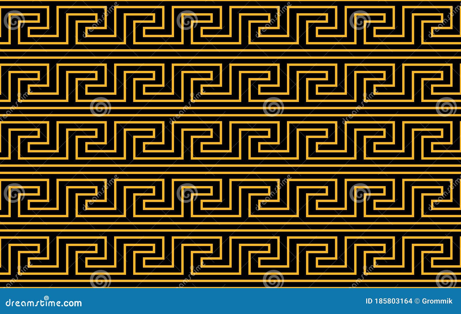 Abstract Seamless Pattern in Greek Style for Decoration and Decoration ...