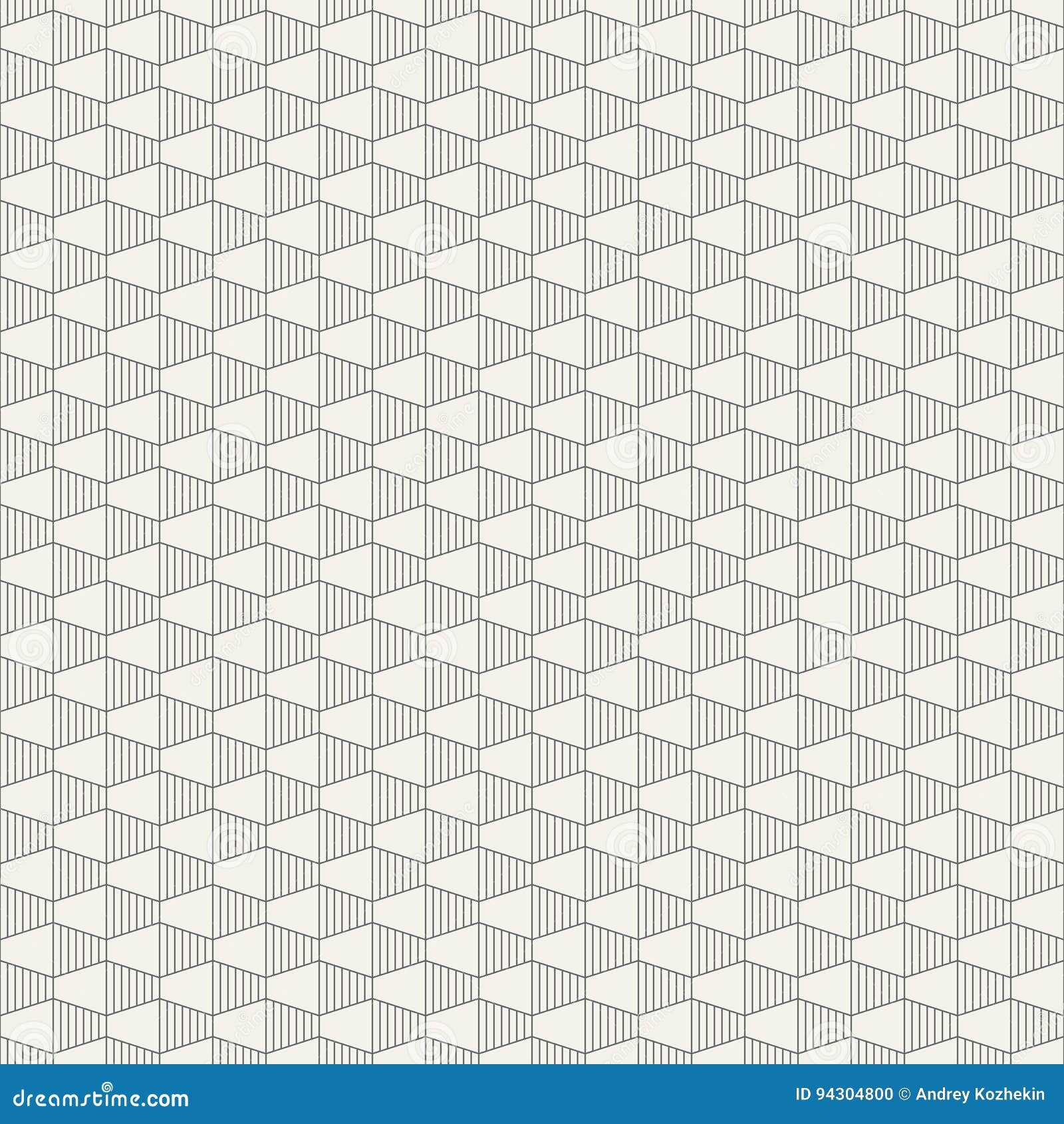 Abstract Seamless Pattern. Hexagonal Grid Design Stock Vector ...