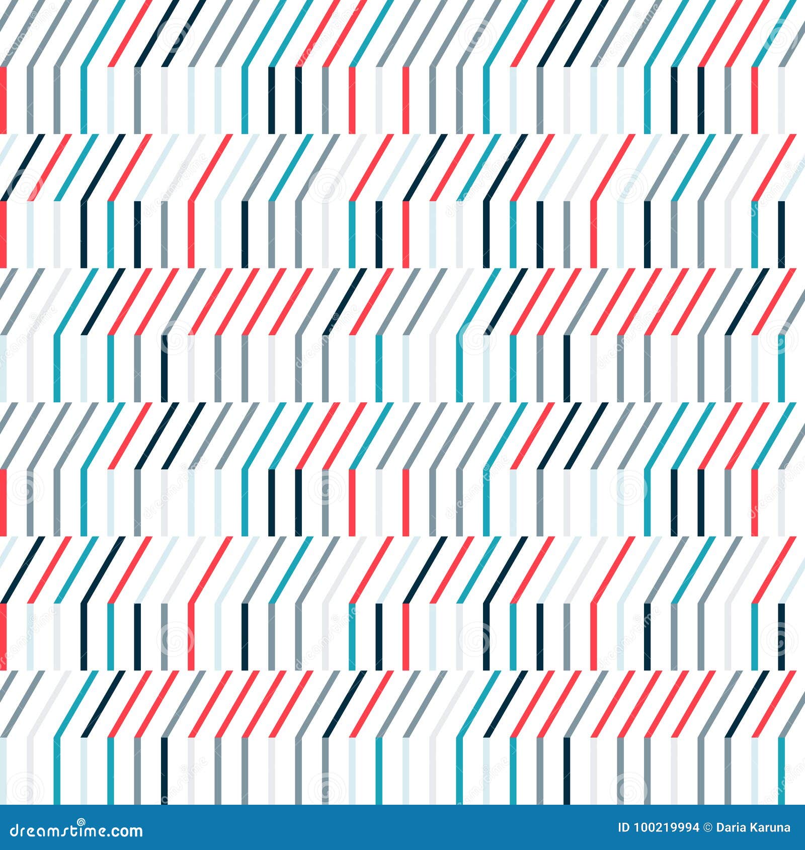 Abstract Seamless Pattern from Horizontal and Diagonal Lines. Stock ...