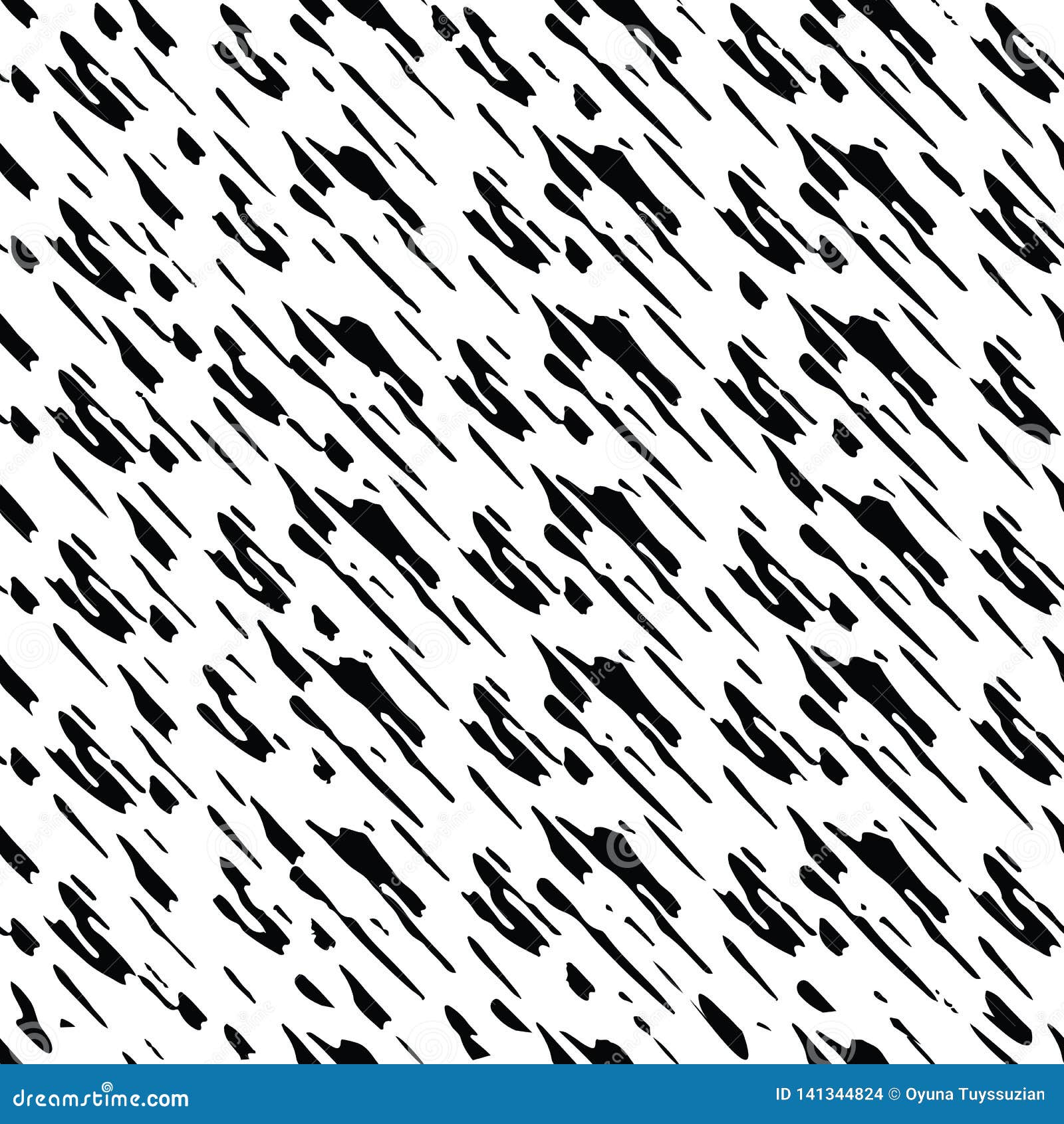 Abstract Seamless Pattern Illustration of Ink Spatter in Geometric ...