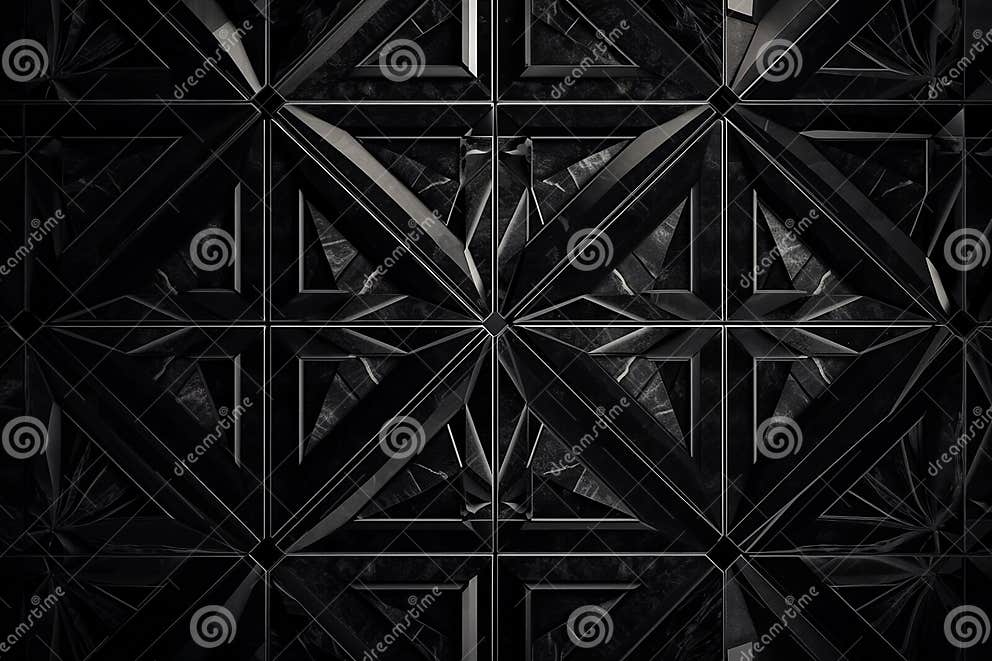 Abstract Seamless Pattern of Interlocking Square Tiles with Copy Space ...