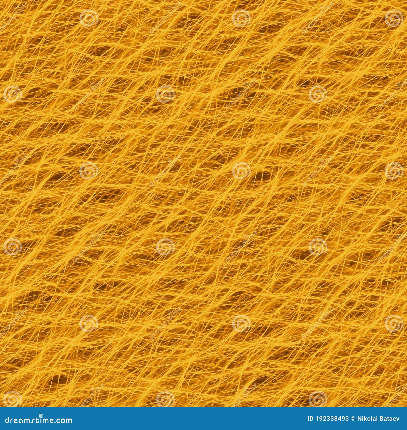 Abstract Seamless Pattern of Intertwining Neon Threads in the Form of ...