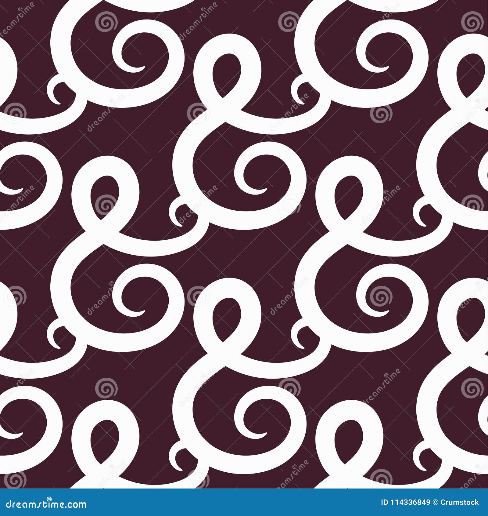 Abstract Seamless Pattern. Maroon and White Background for Textile and ...