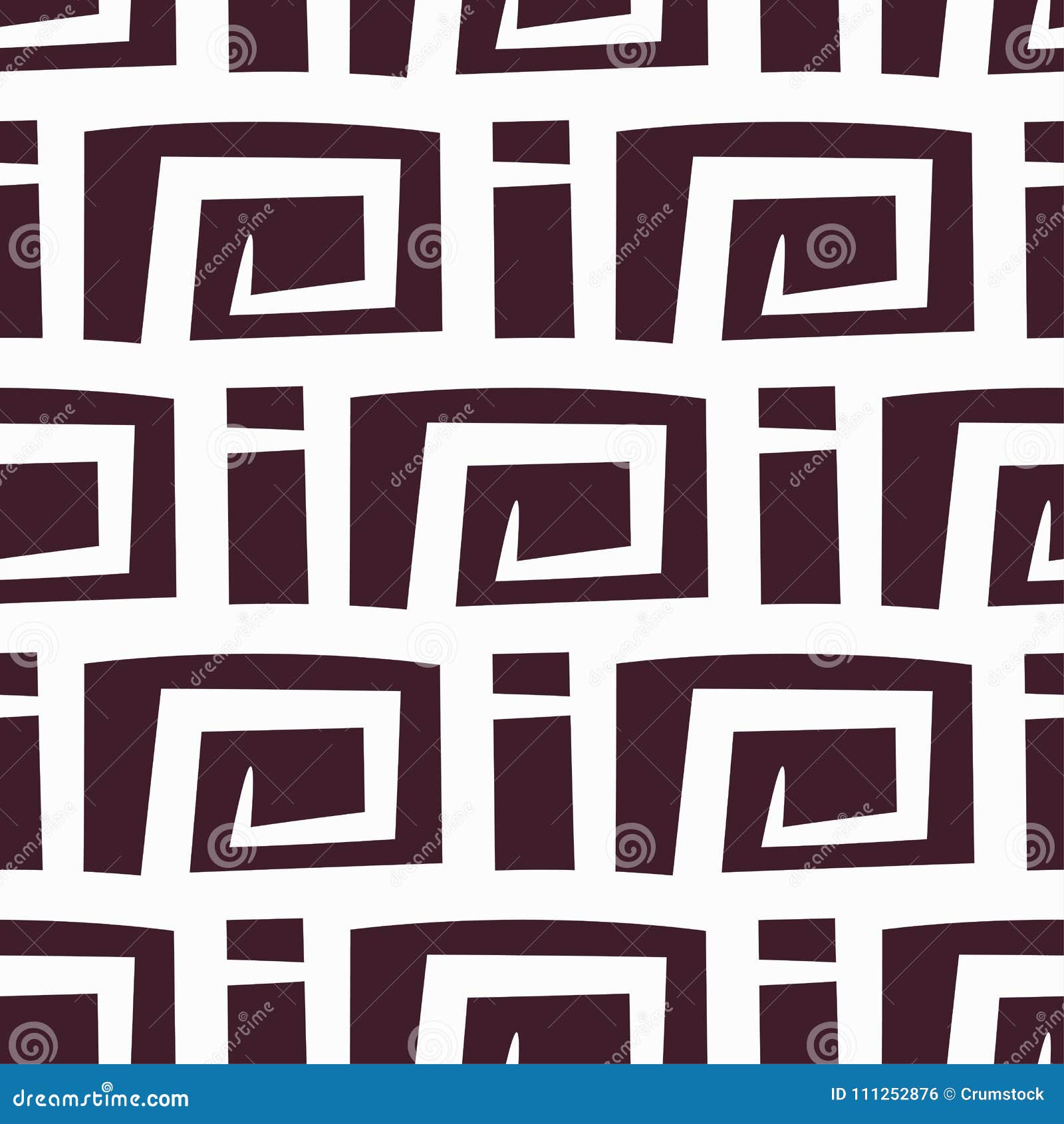 Abstract Seamless Pattern. Maroon and White Background for Textile and ...