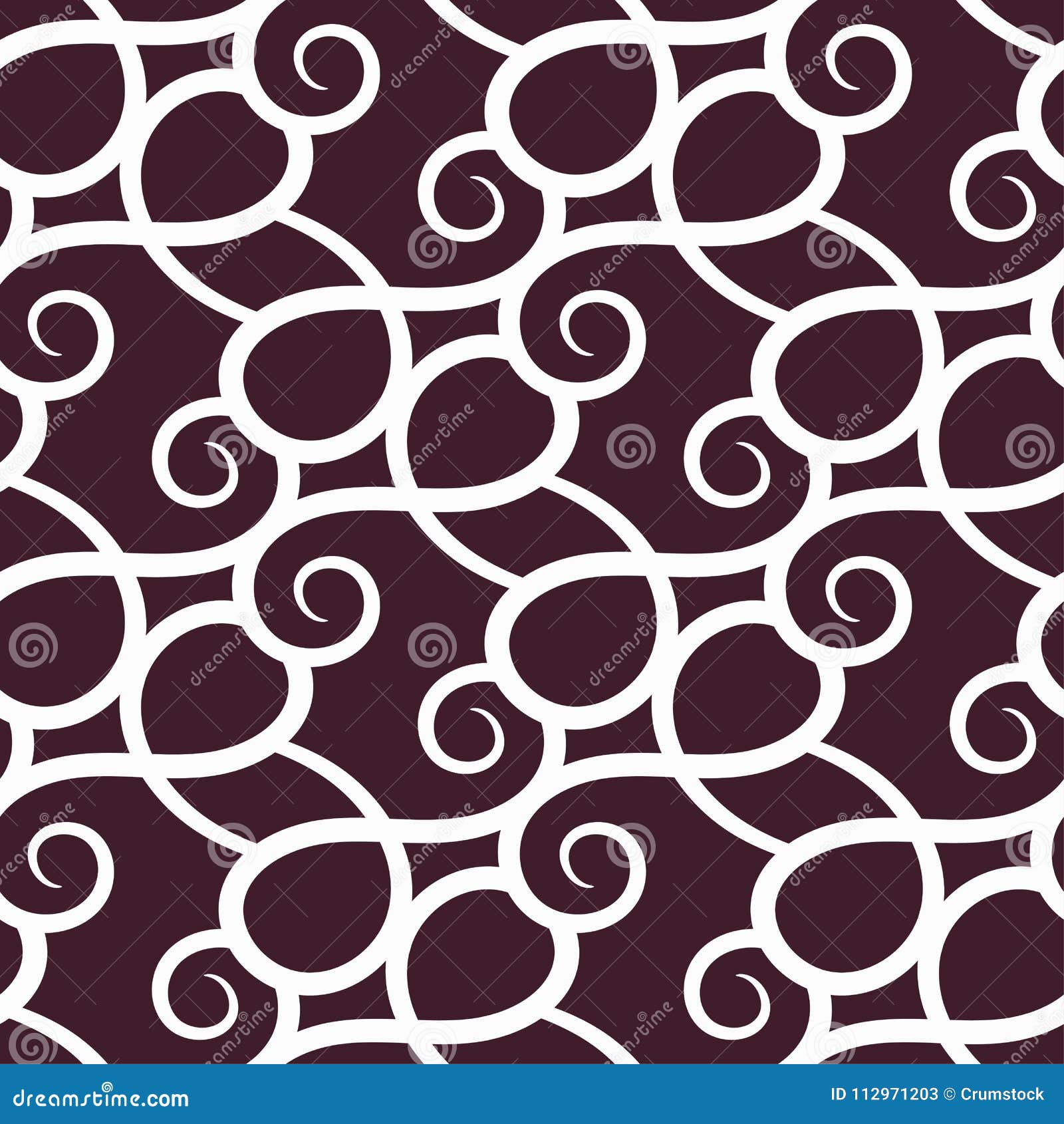 Abstract Seamless Pattern. Maroon and White Background for Textile and ...