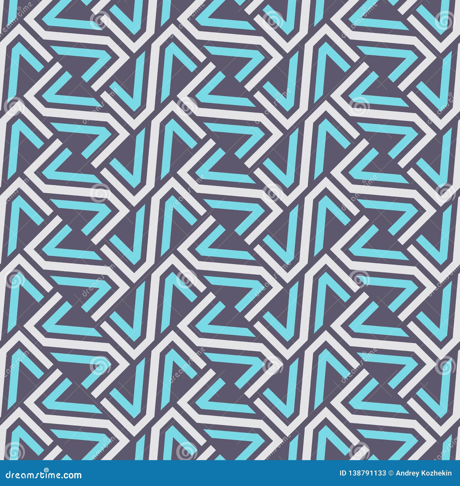 Abstract Seamless Pattern. Modern Stylish Texture. Geometric Grid ...