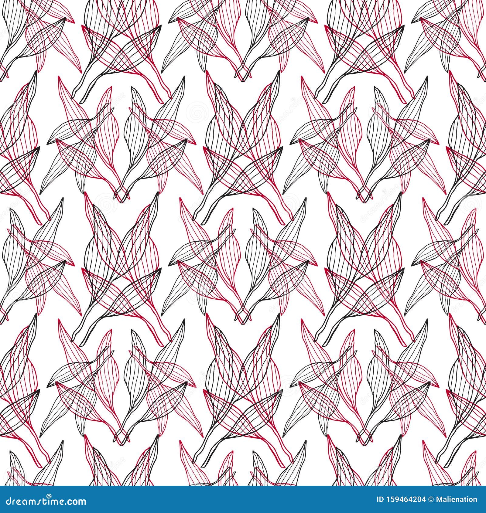 Abstract Seamless Pattern. Nature Repeating Background. Line Pattern ...